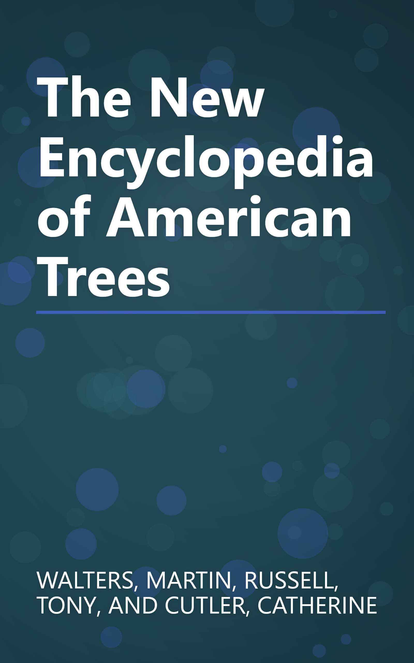 The New Encyclopedia of American Trees book cover