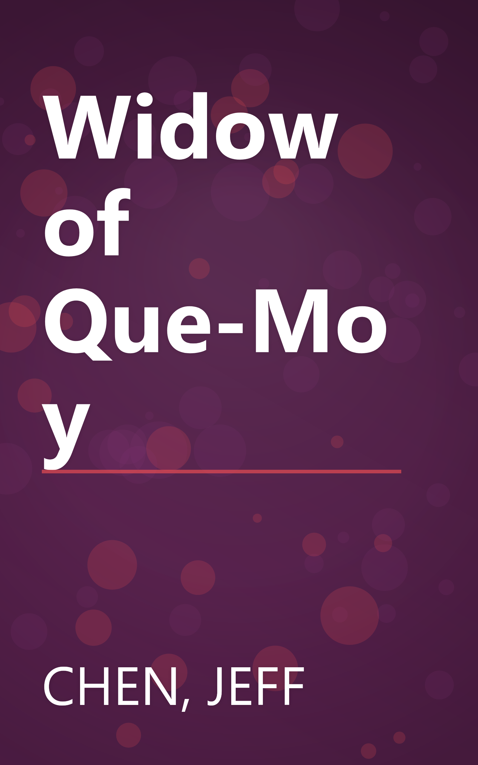 Widow of Que-Moy book cover
