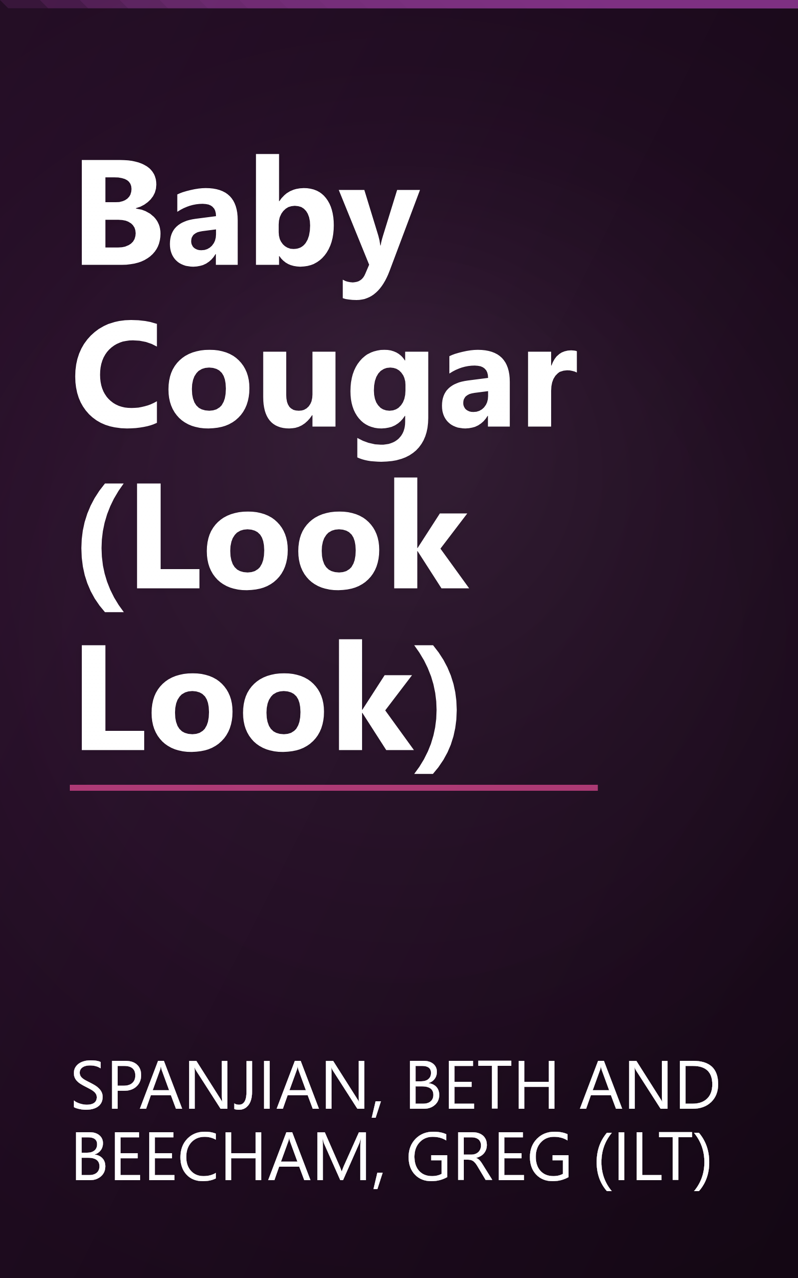 Baby Cougar (Look Look) book cover