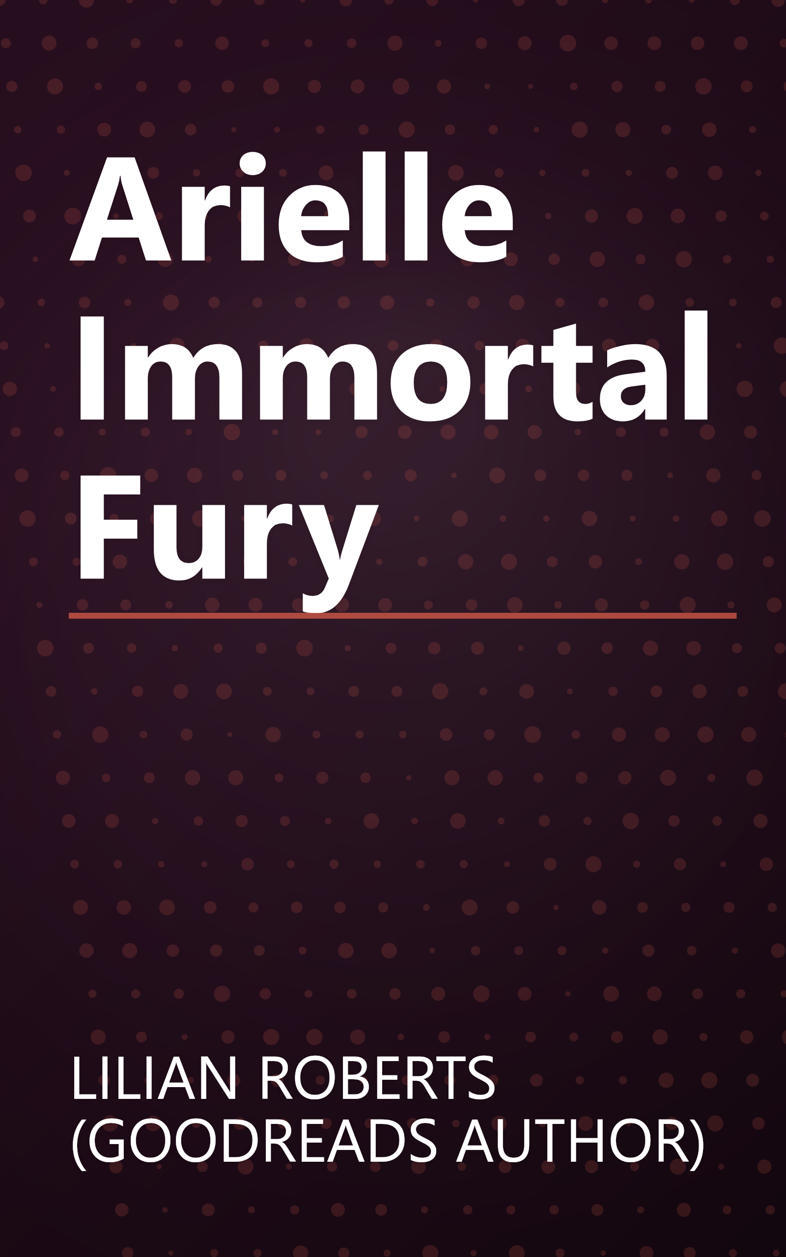 Arielle Immortal Fury book cover