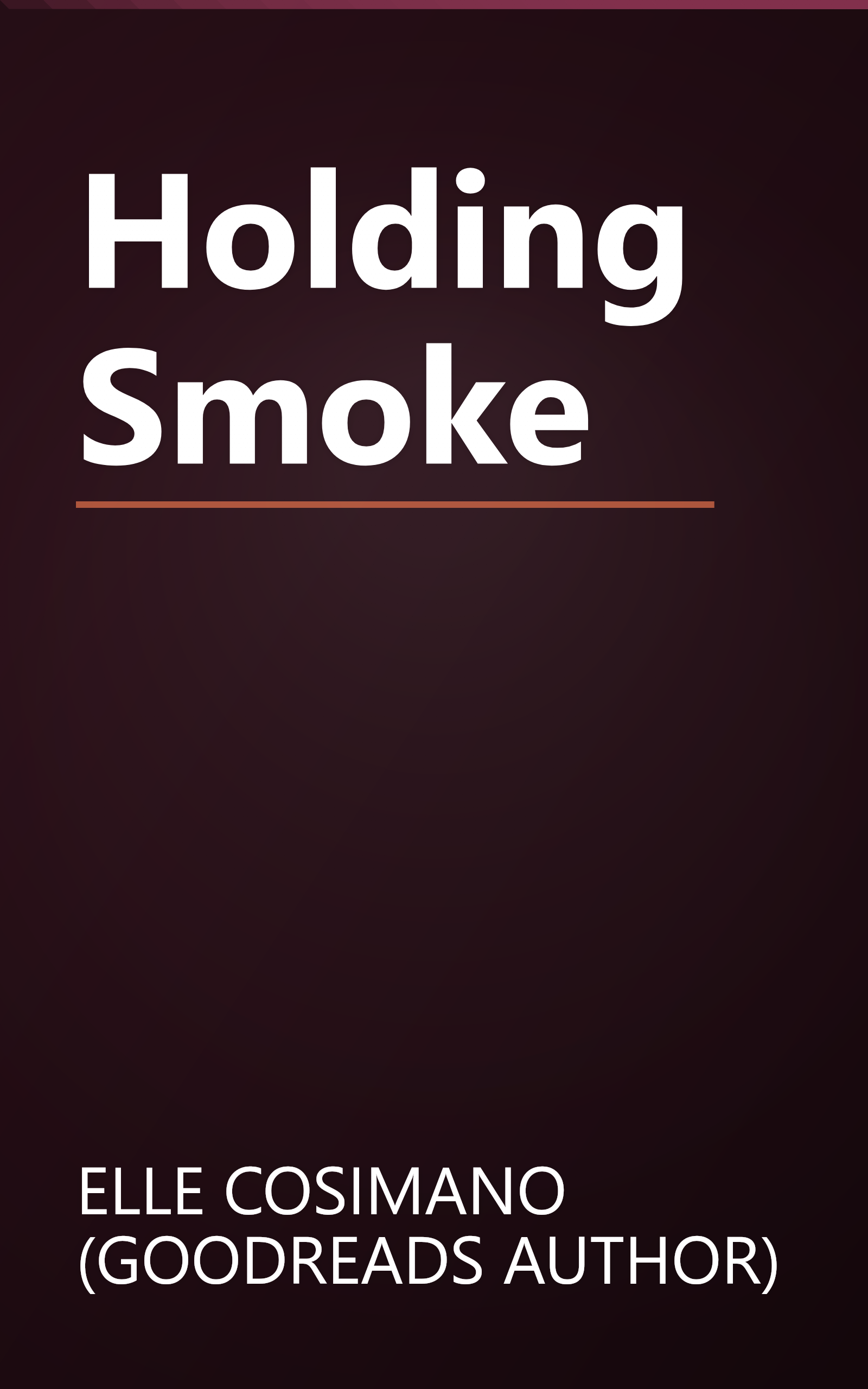 Holding Smoke book cover