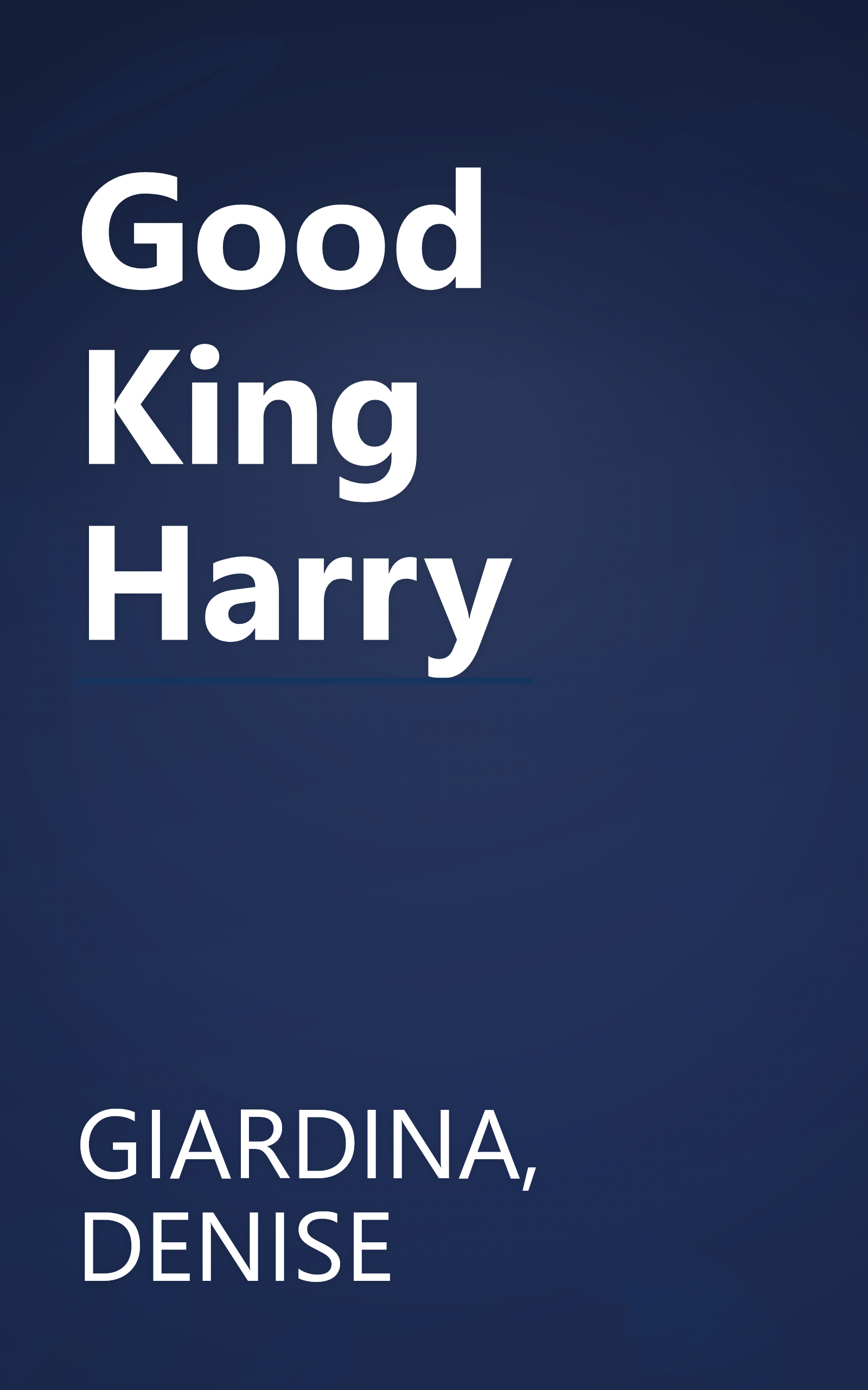 Good King Harry book cover