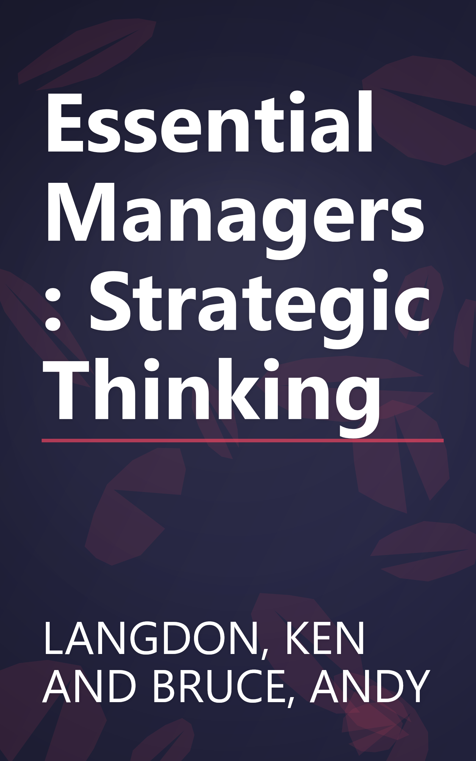 Essential Managers: Strategic Thinking book cover