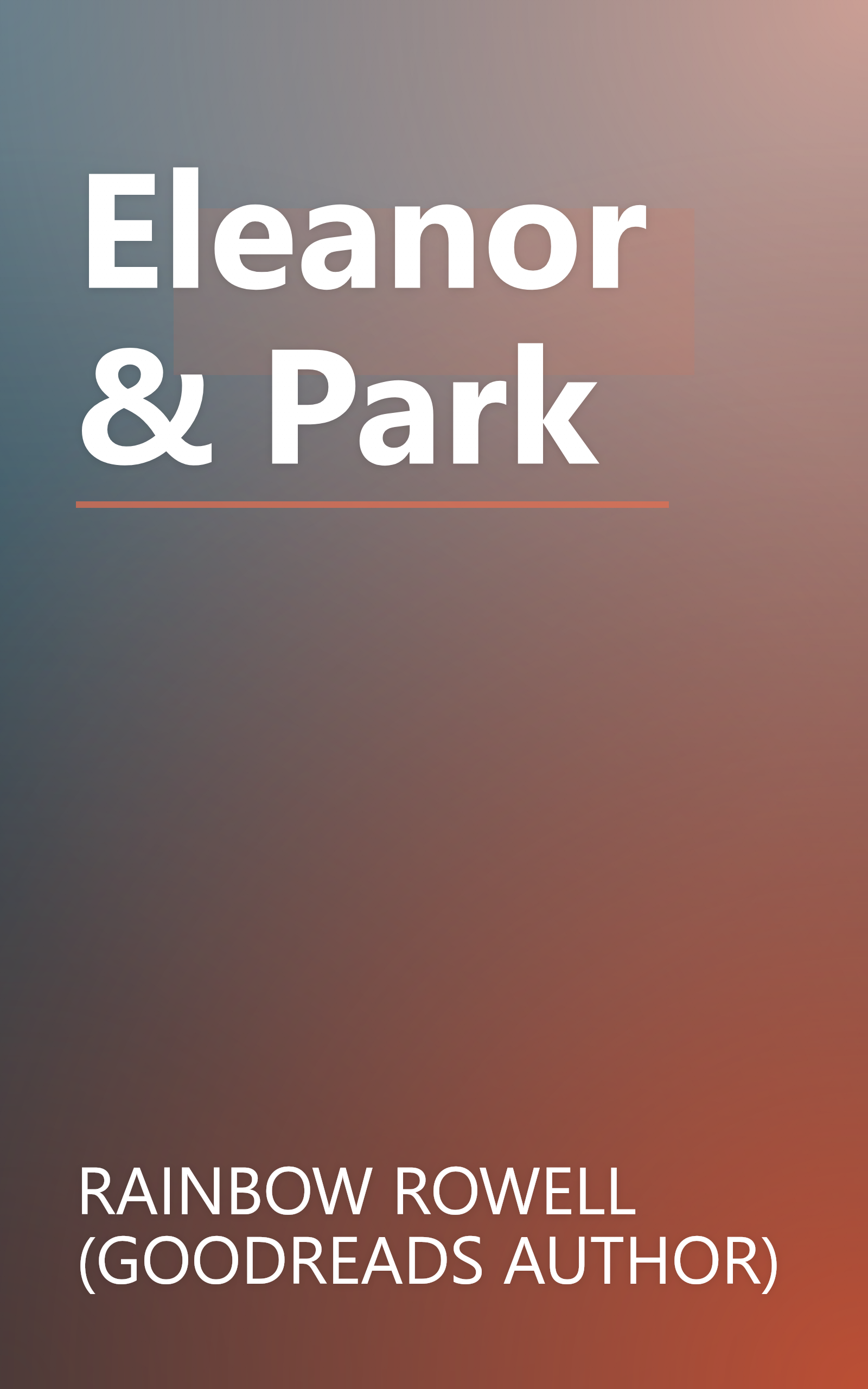 Eleanor & Park book cover