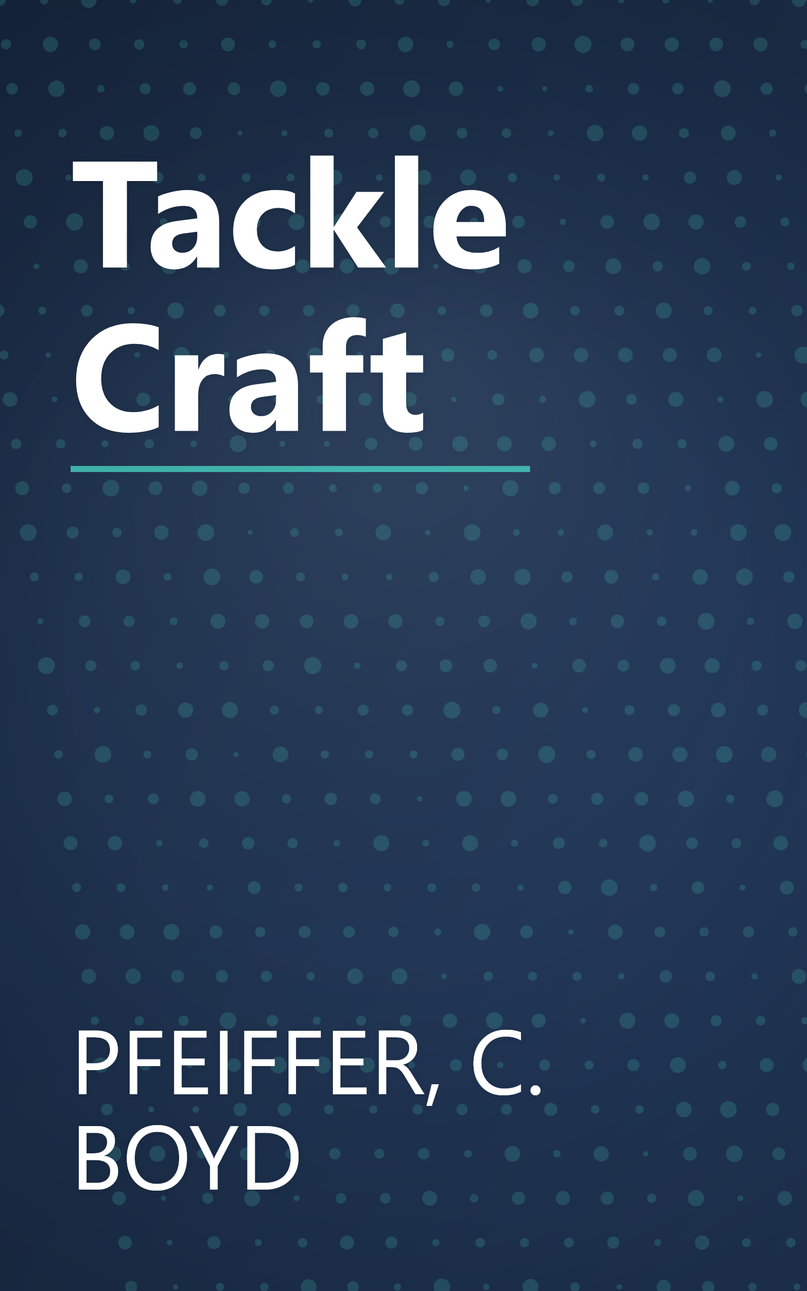 Tackle Craft book cover
