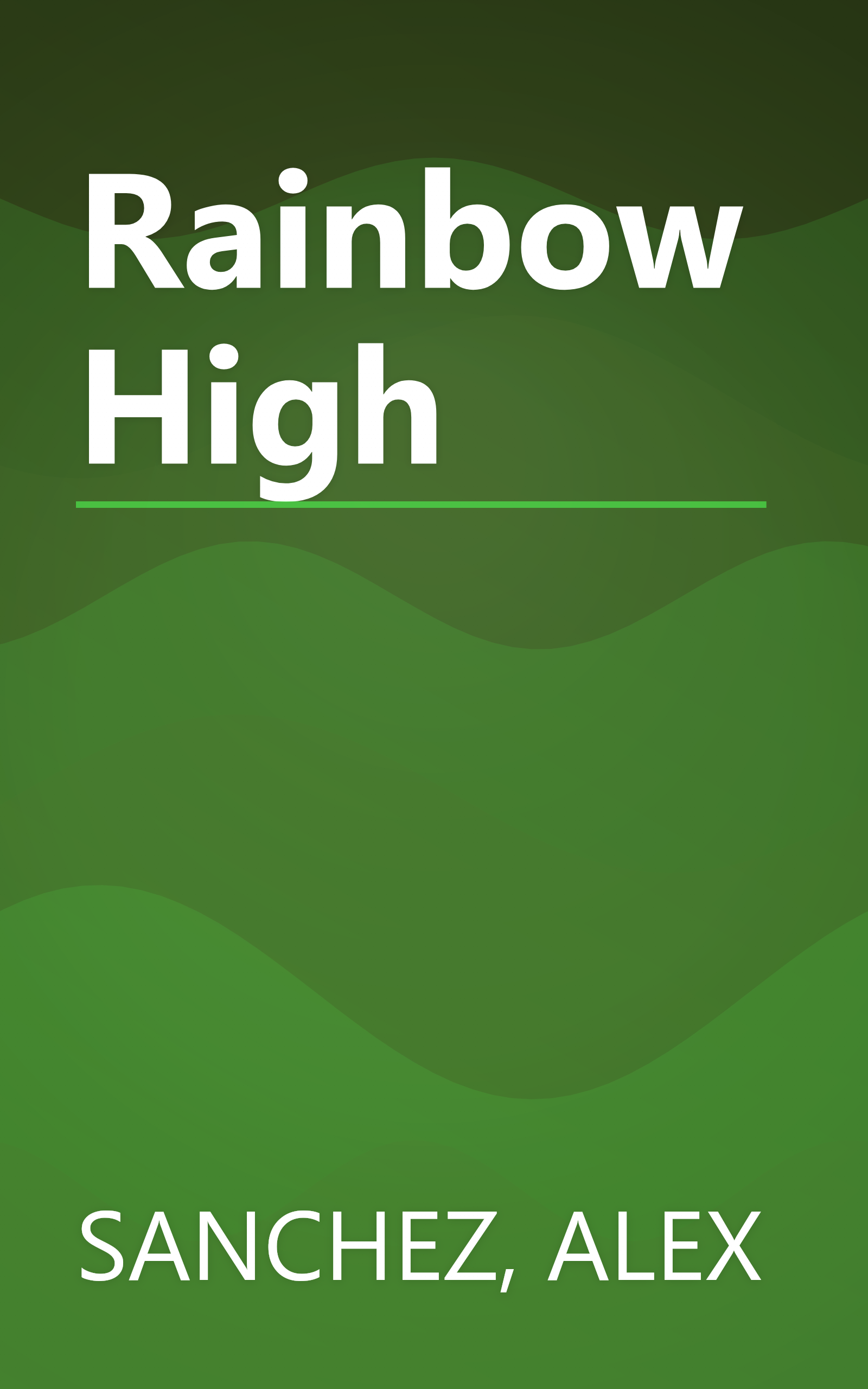 Rainbow High book cover