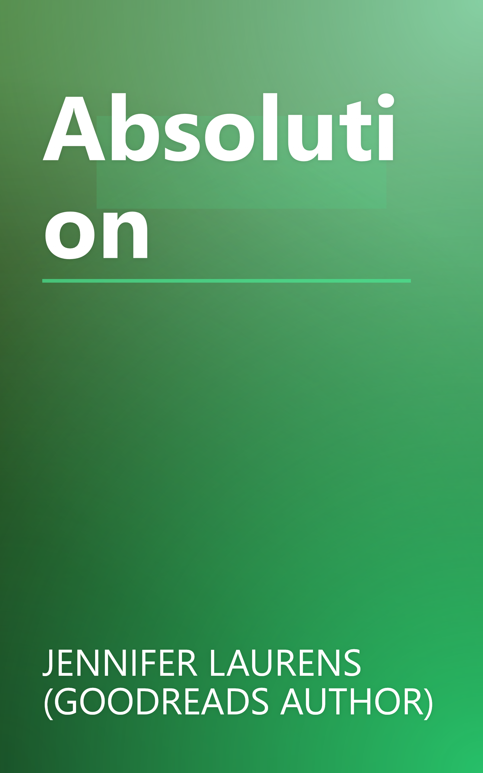 Absolution book cover