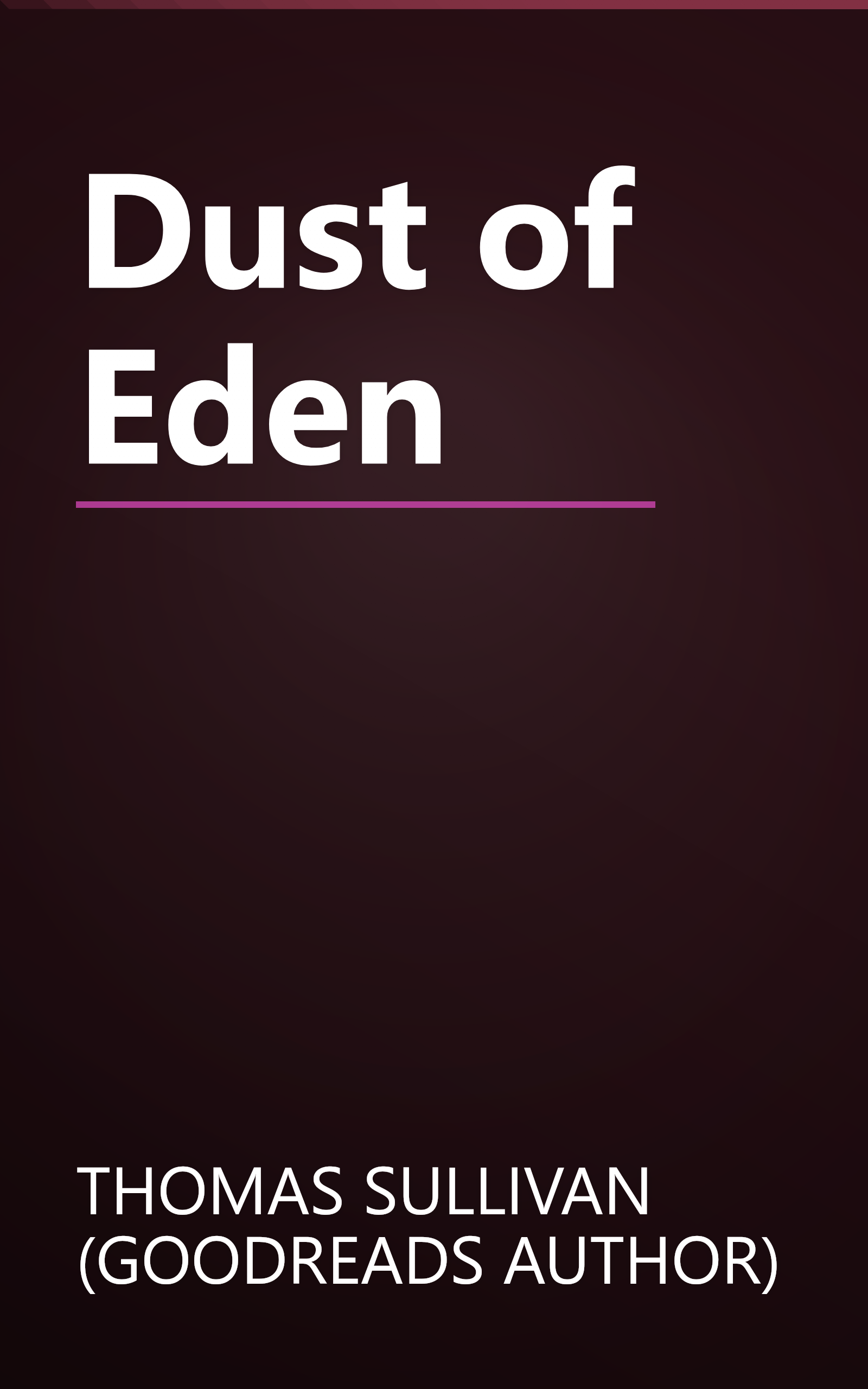 Dust of Eden book cover