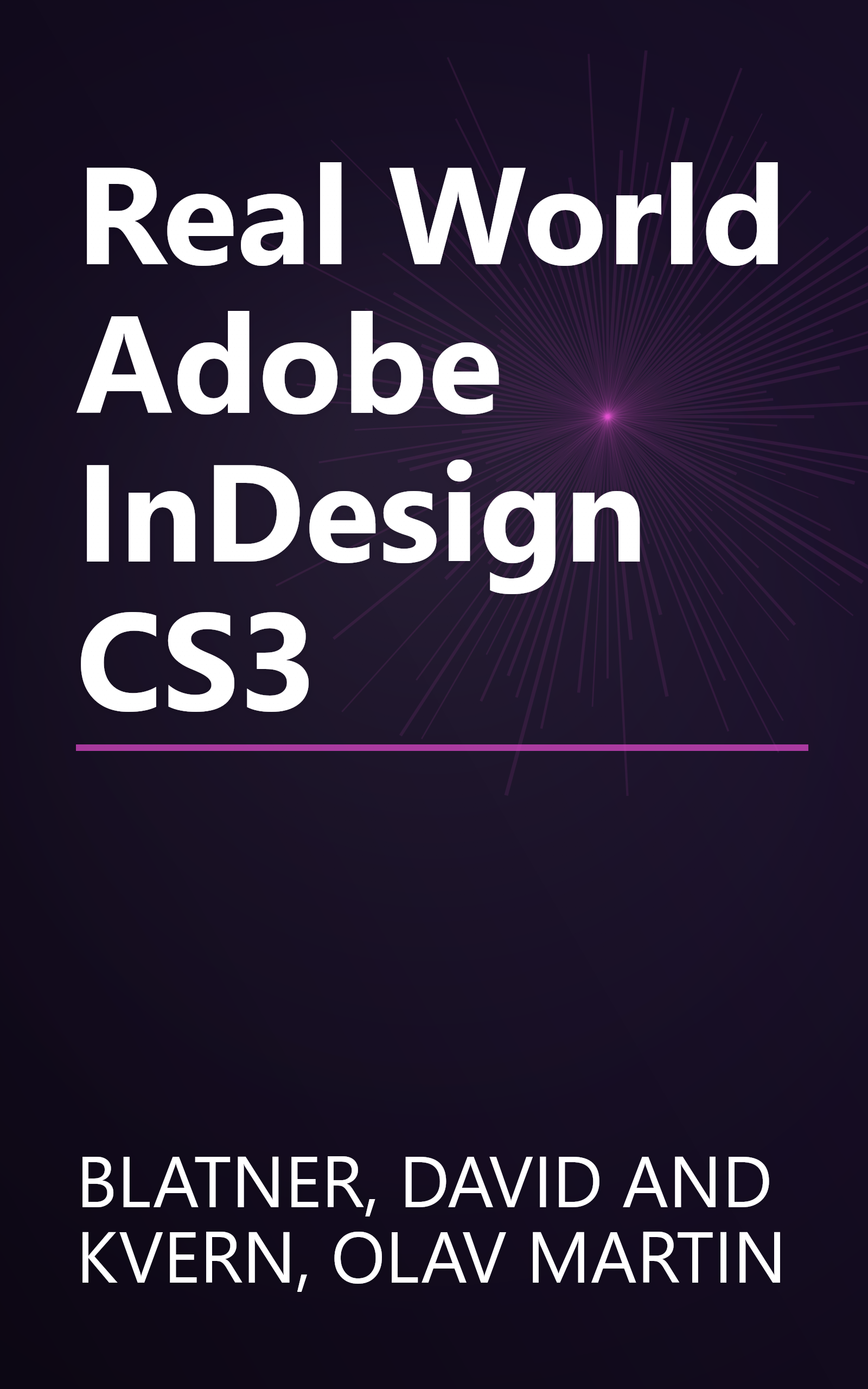 Real World Adobe InDesign CS3 book cover
