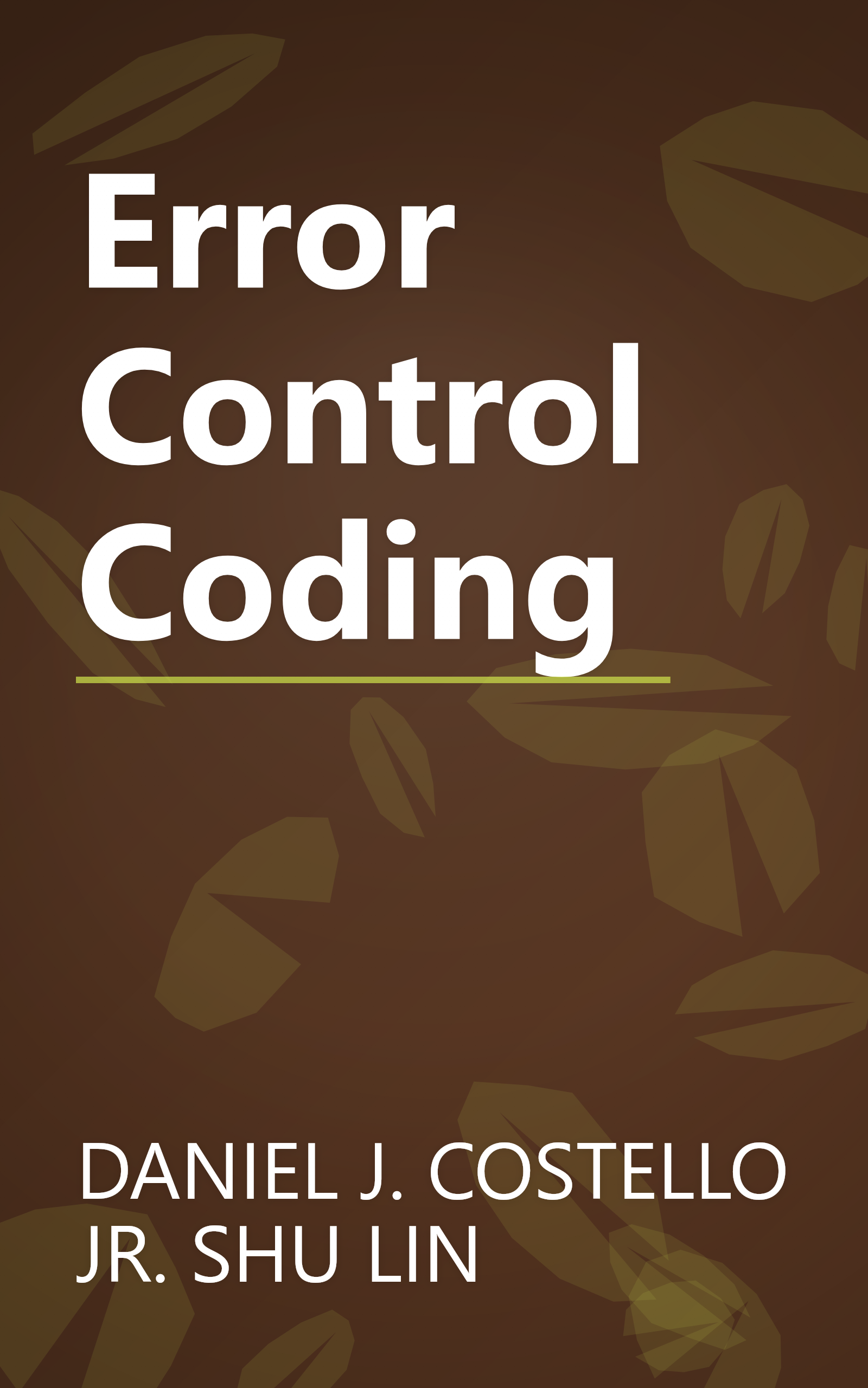 Error Control Coding book cover