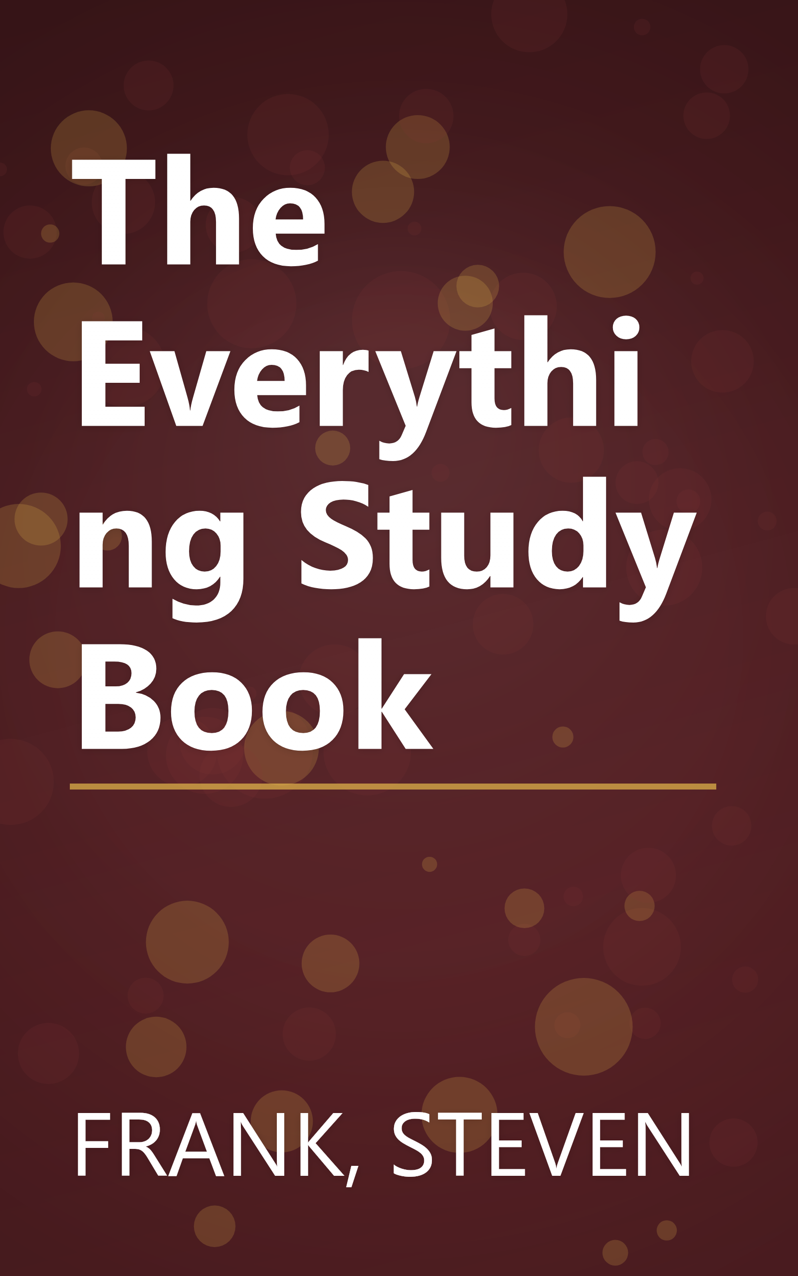 The Everything Study Book book cover