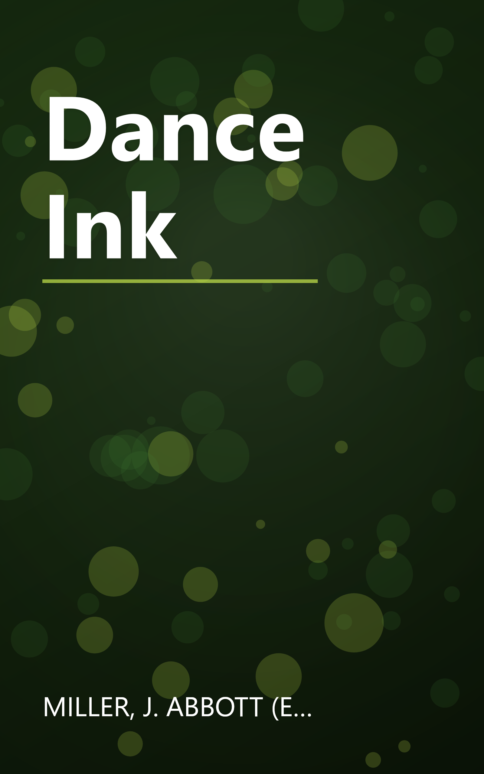 Dance Ink book cover