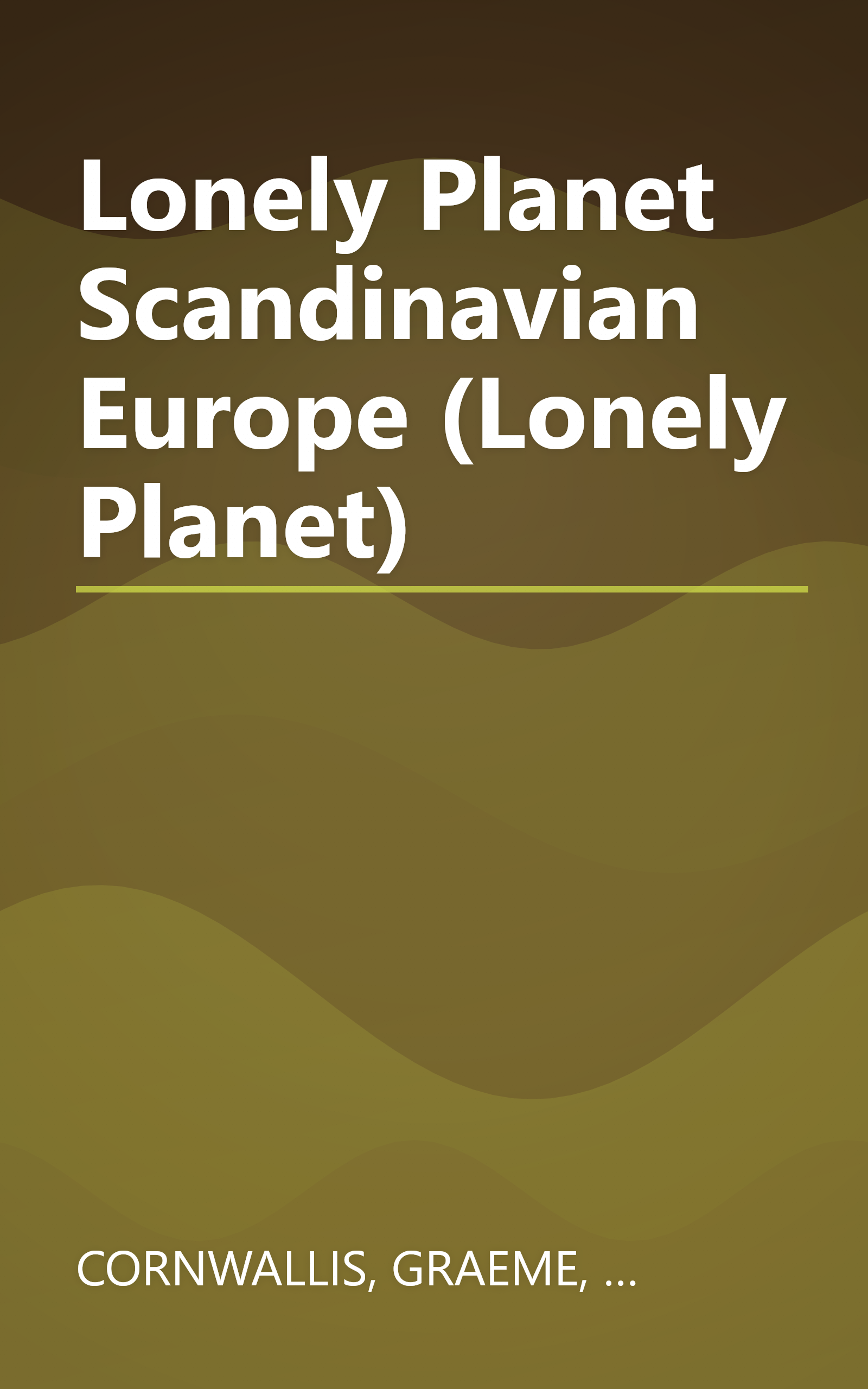 Lonely Planet Scandinavian Europe (Lonely Planet) book cover