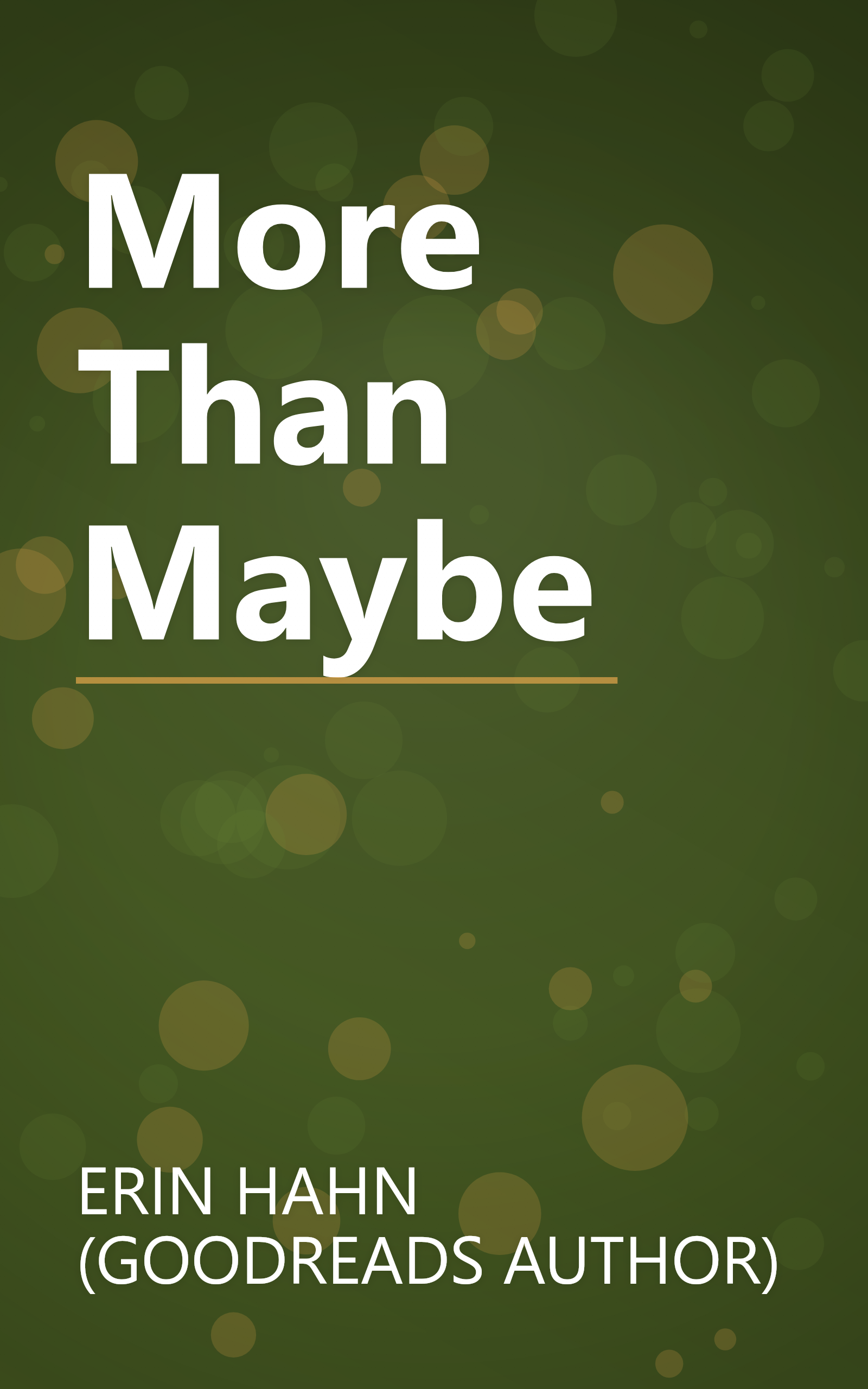 More Than Maybe book cover