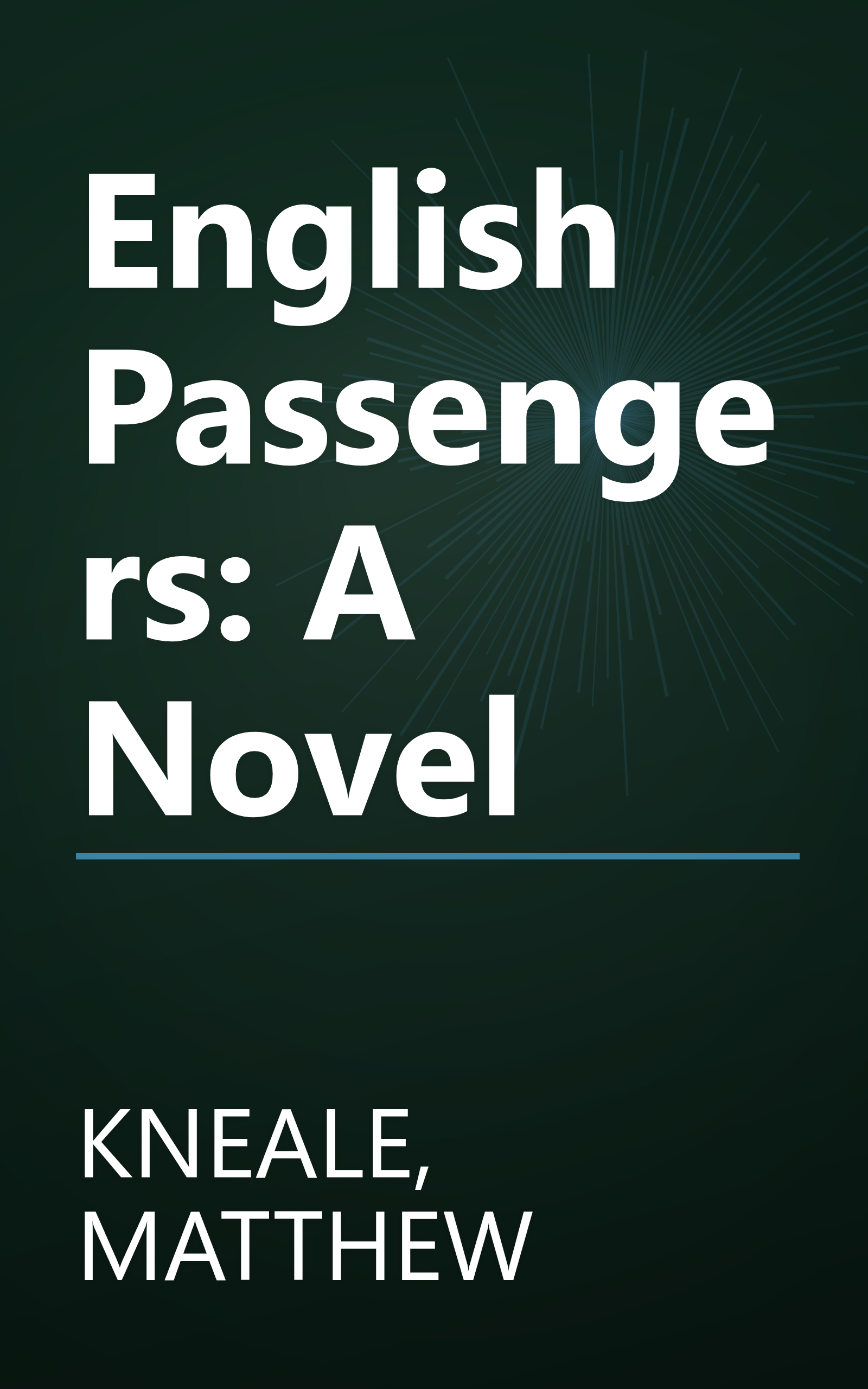 English Passengers: A Novel book cover
