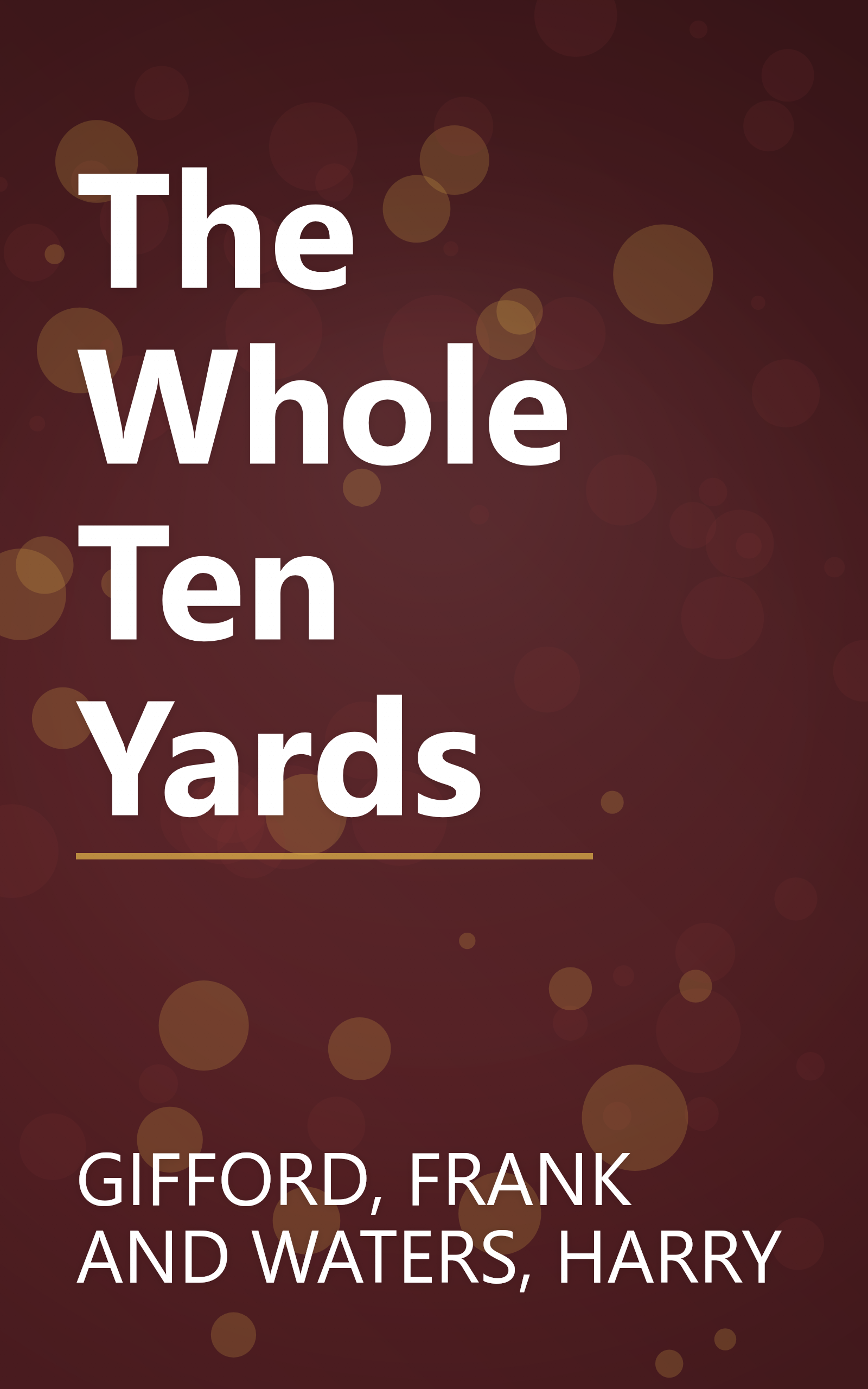 The Whole Ten Yards book cover