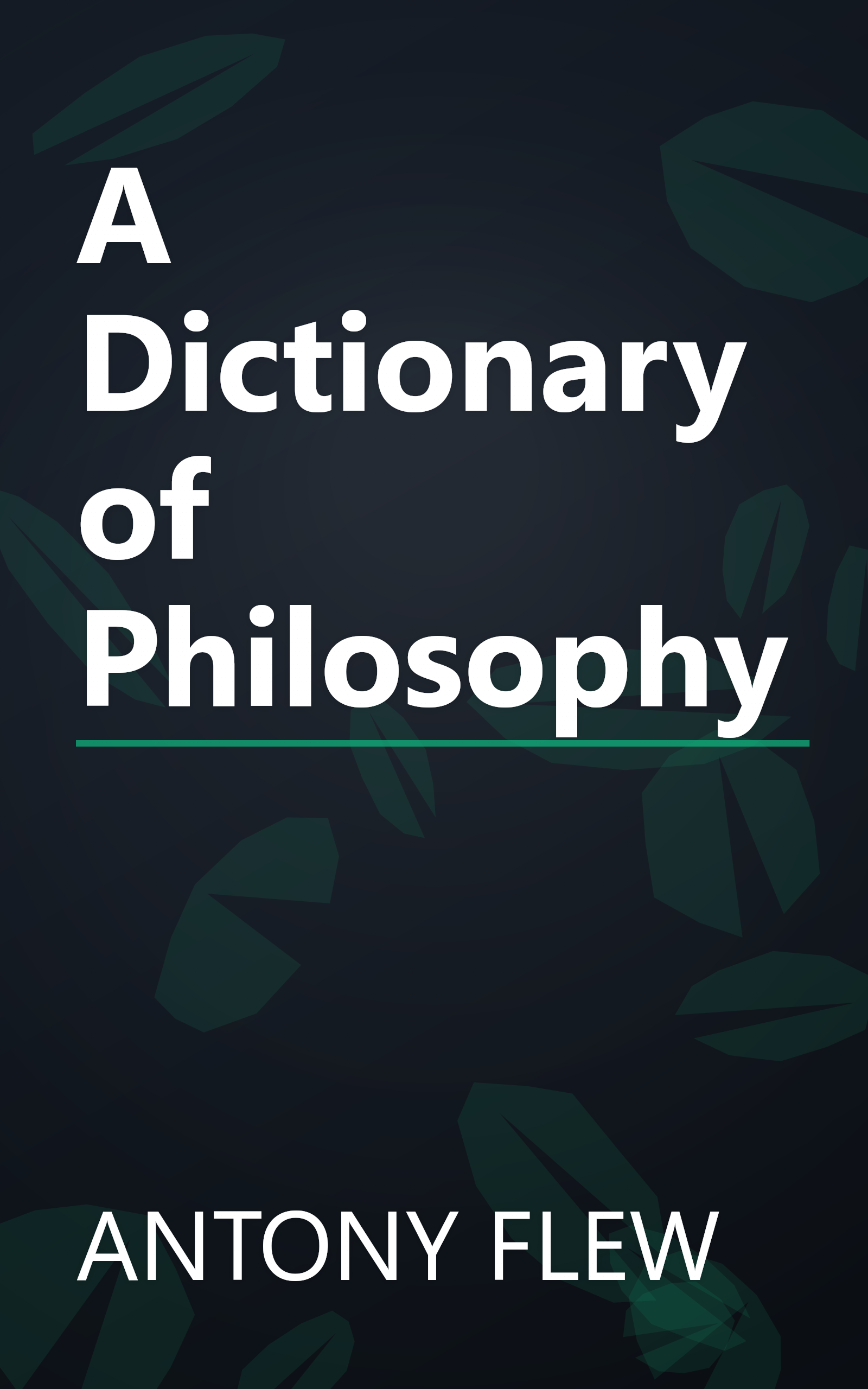 A Dictionary of Philosophy book cover