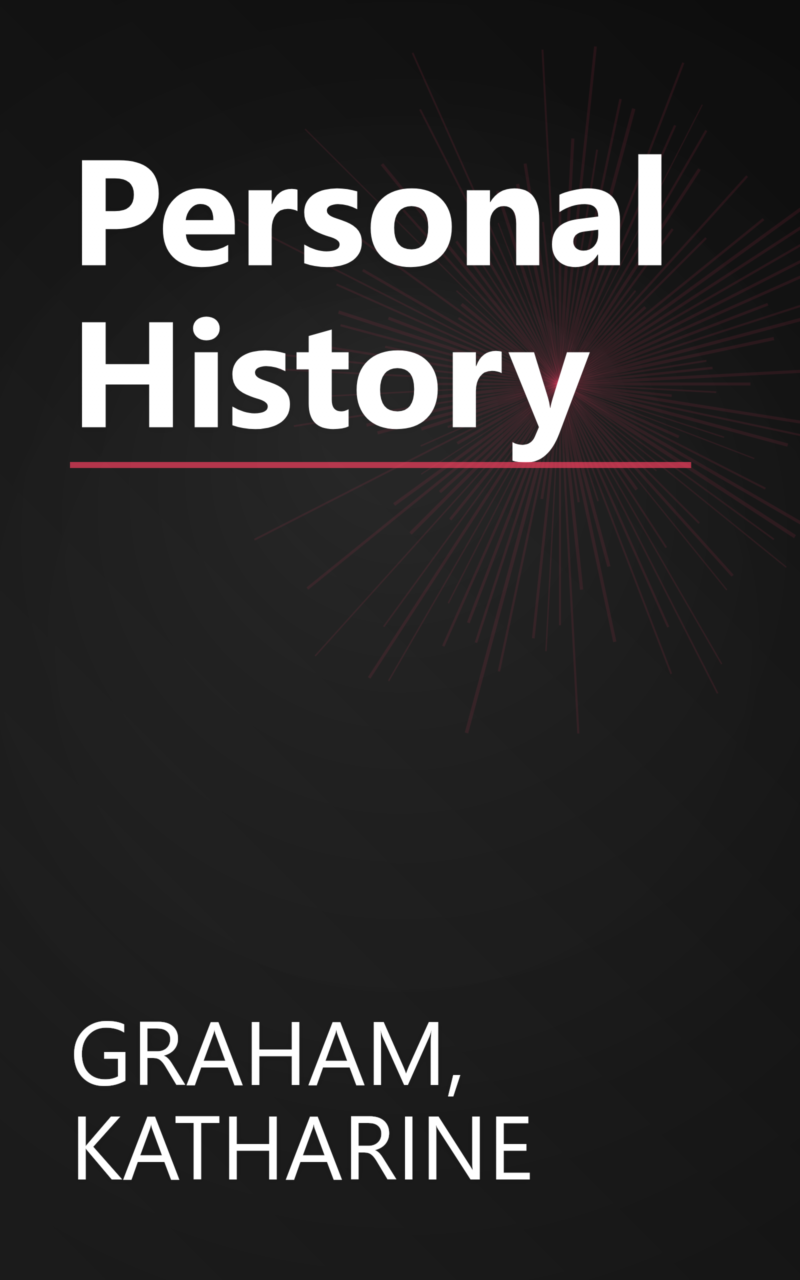 Personal History book cover