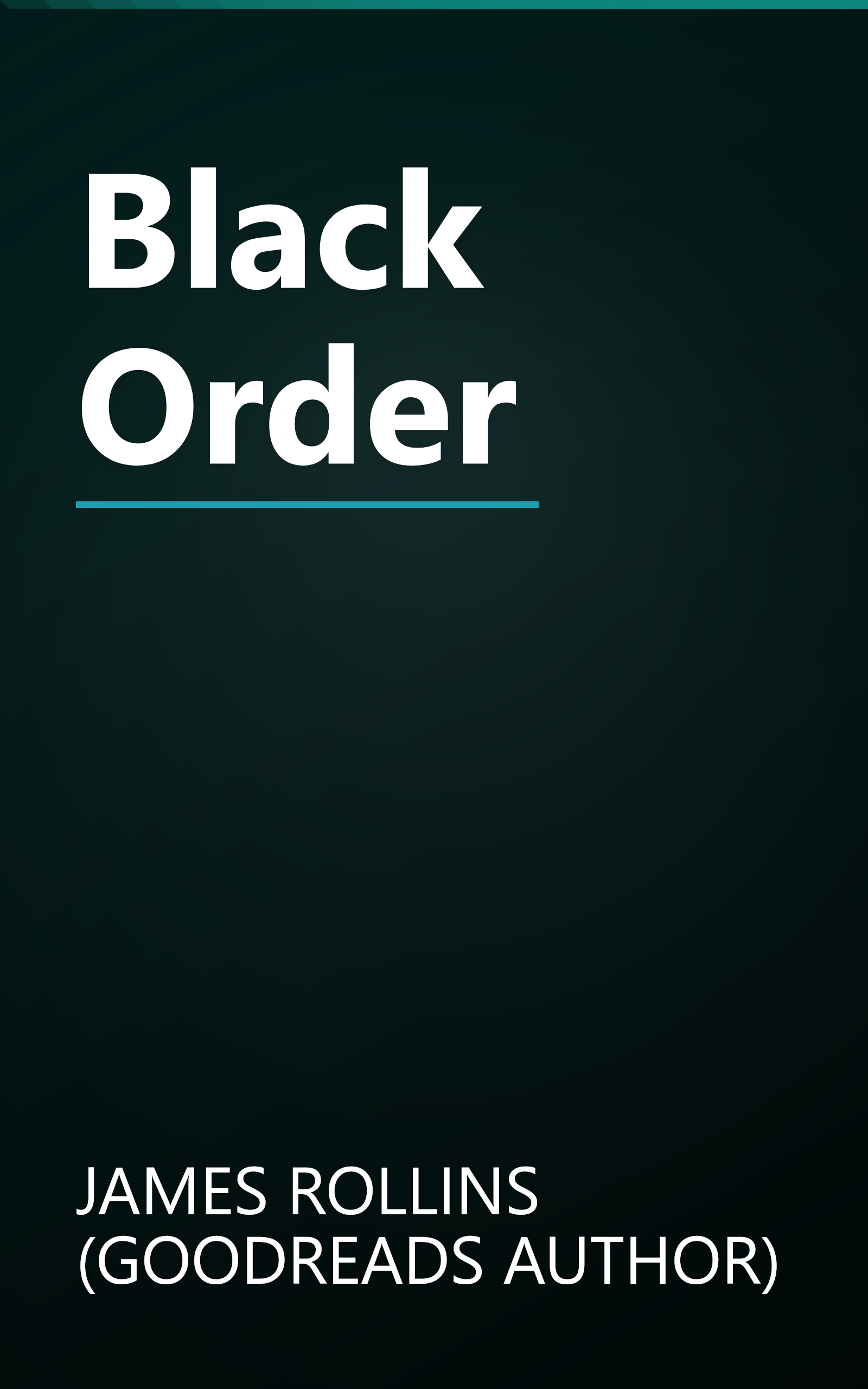 Black Order book cover