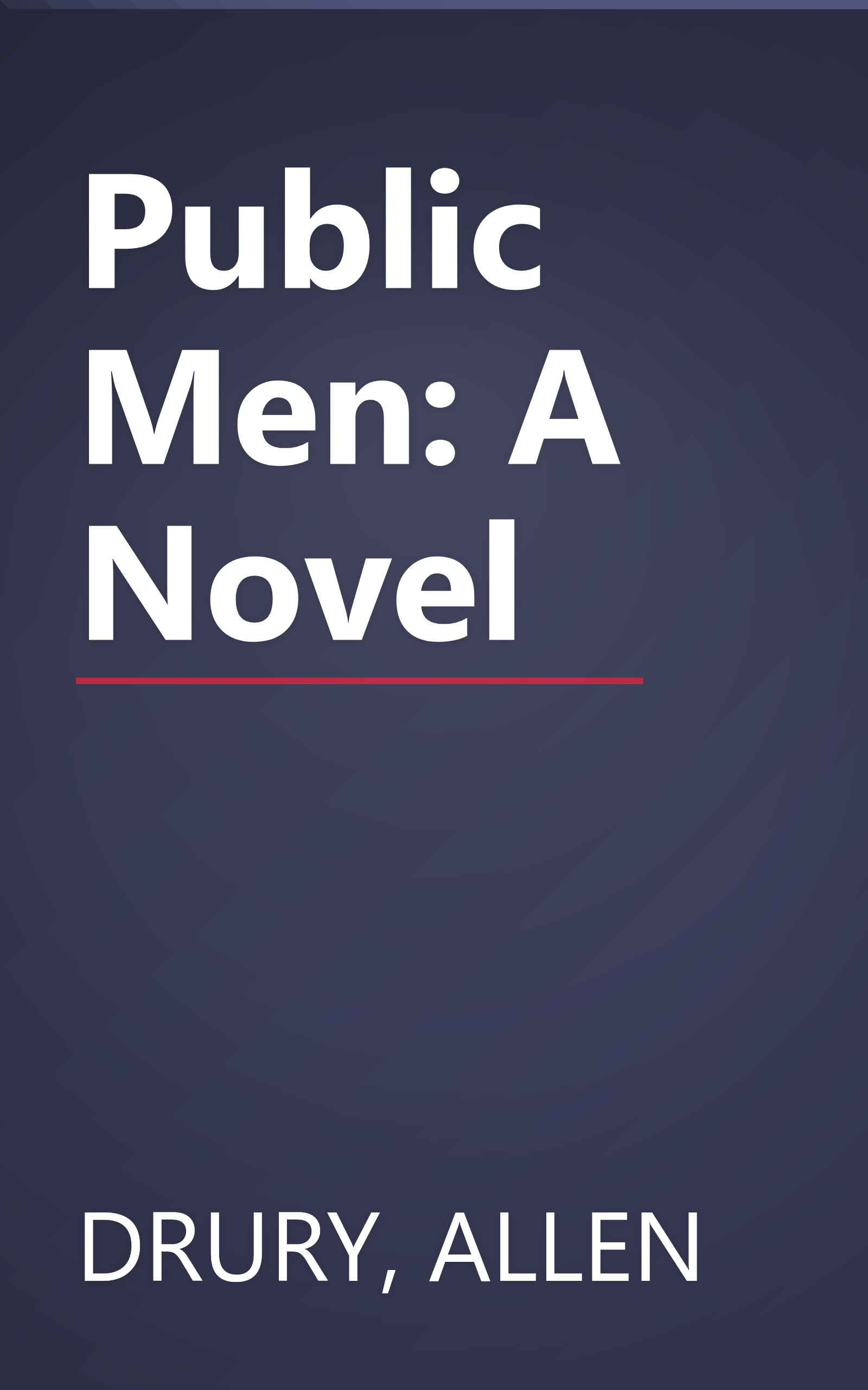 Public Men: A Novel book cover