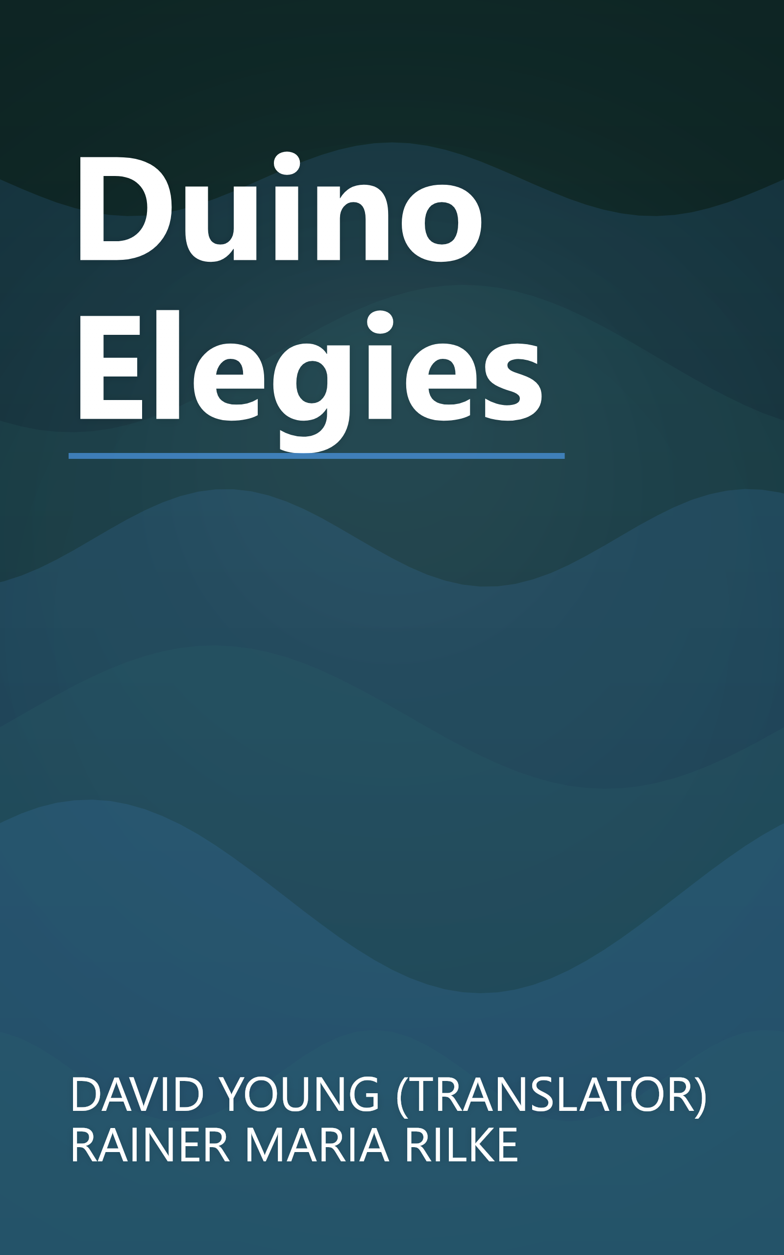 Duino Elegies book cover