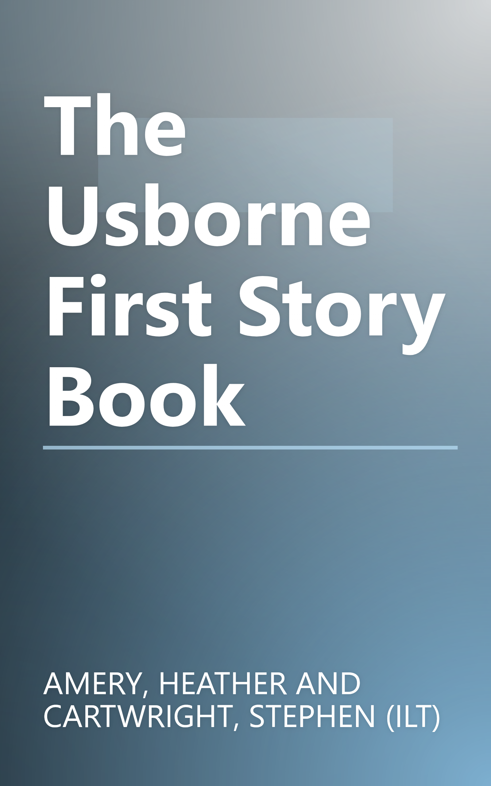 The Usborne First Story Book book cover
