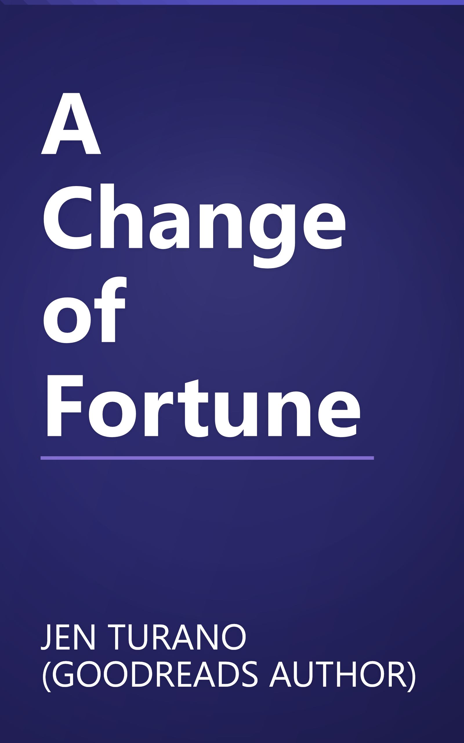 A Change of Fortune book cover