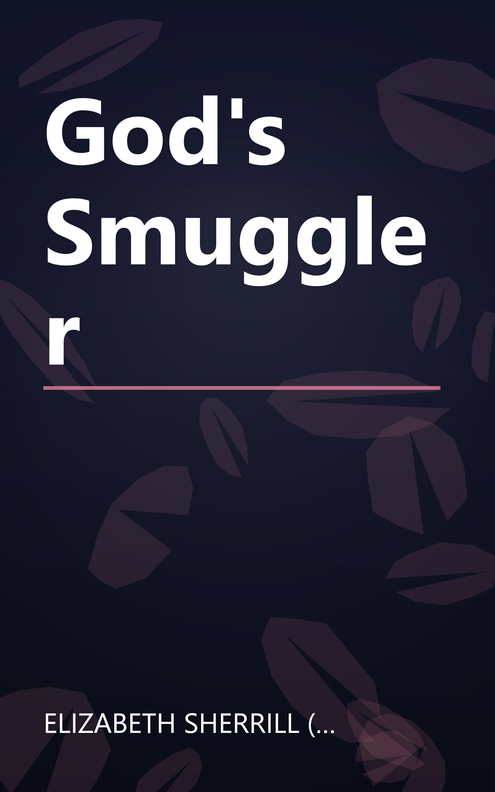 God's Smuggler book cover