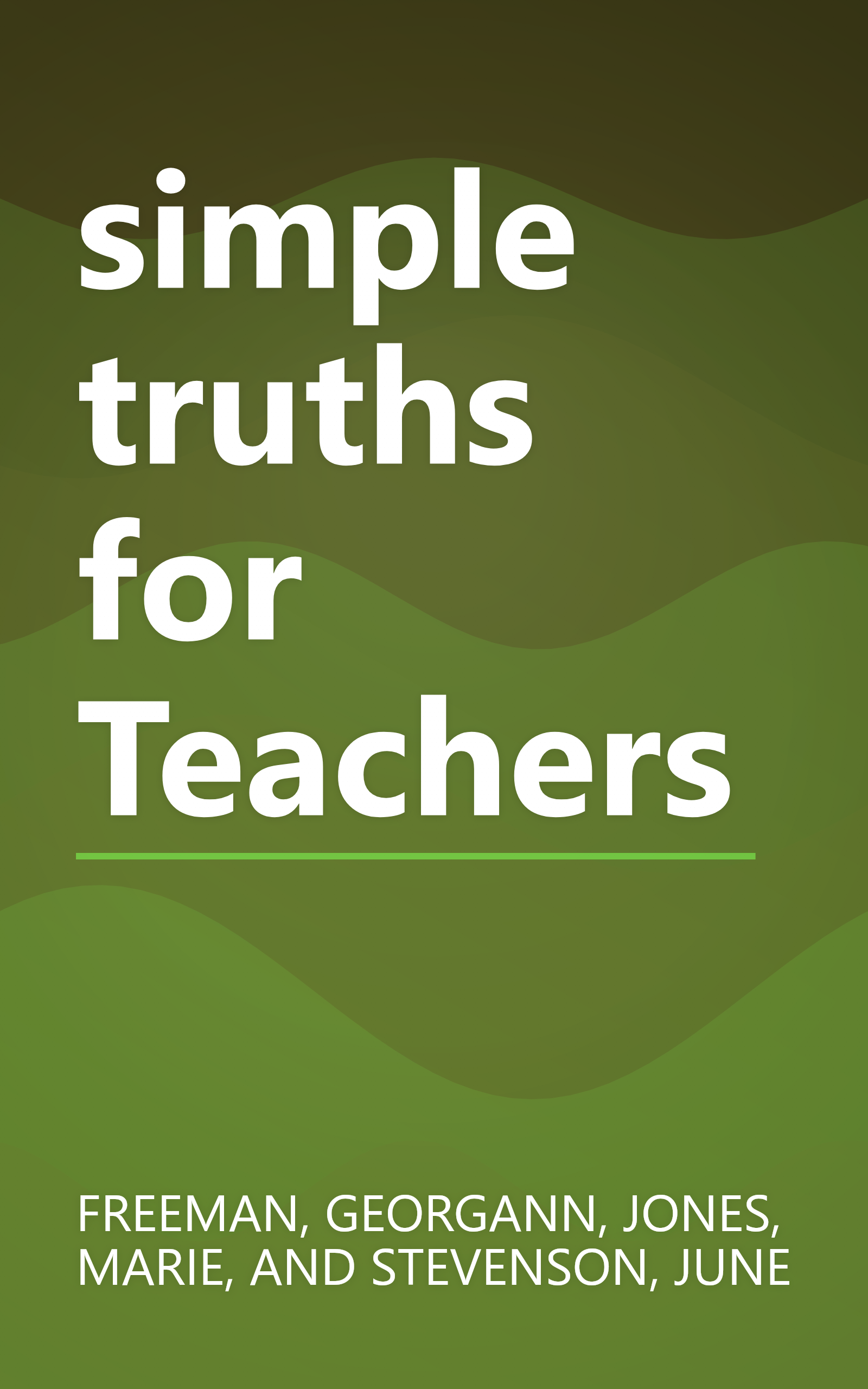 simple truths for Teachers book cover