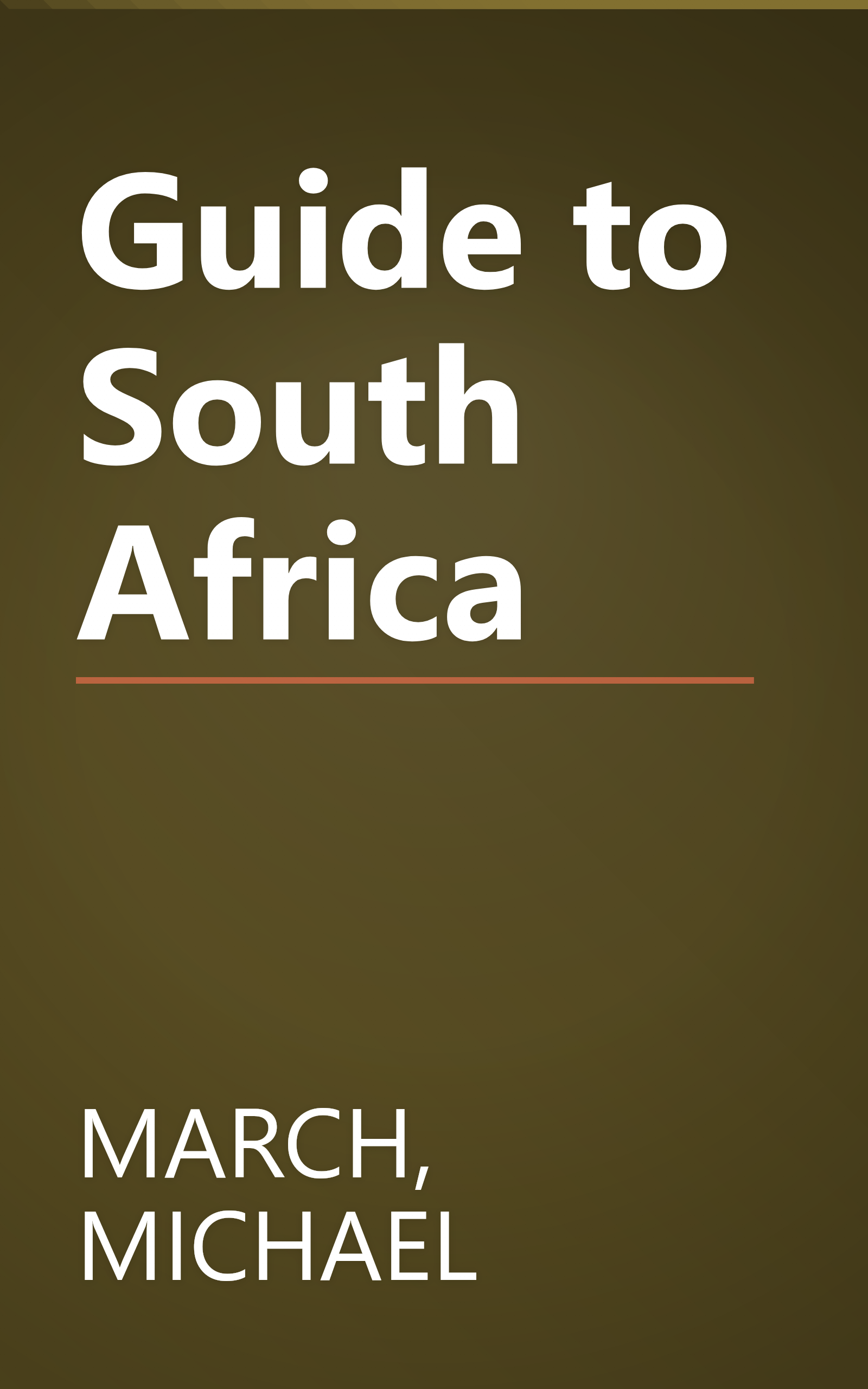 Guide to South Africa book cover