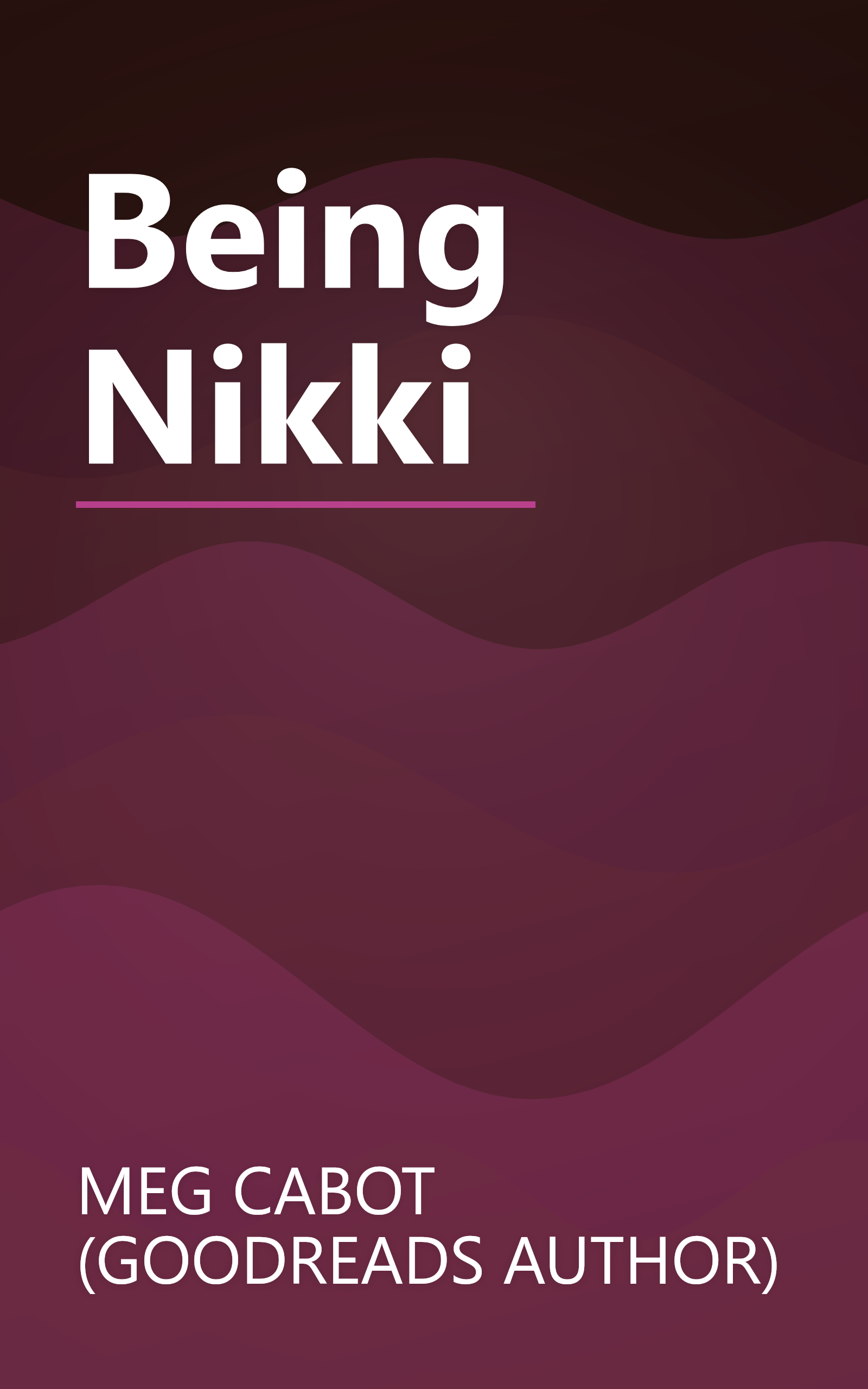 Being Nikki book cover