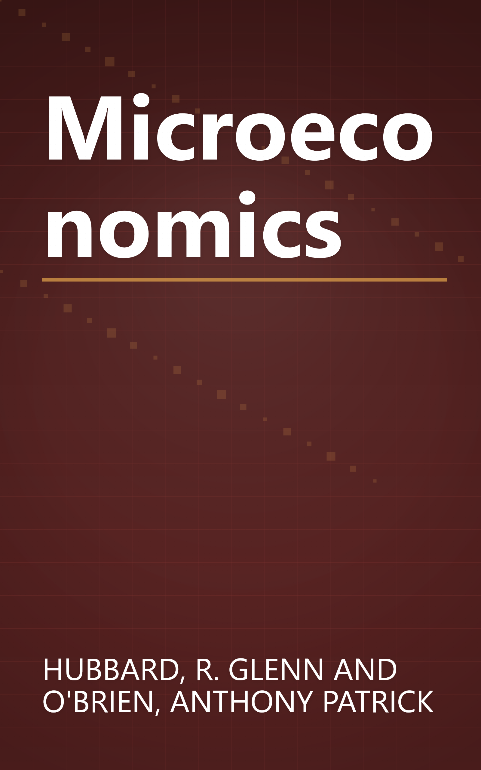 Microeconomics book cover