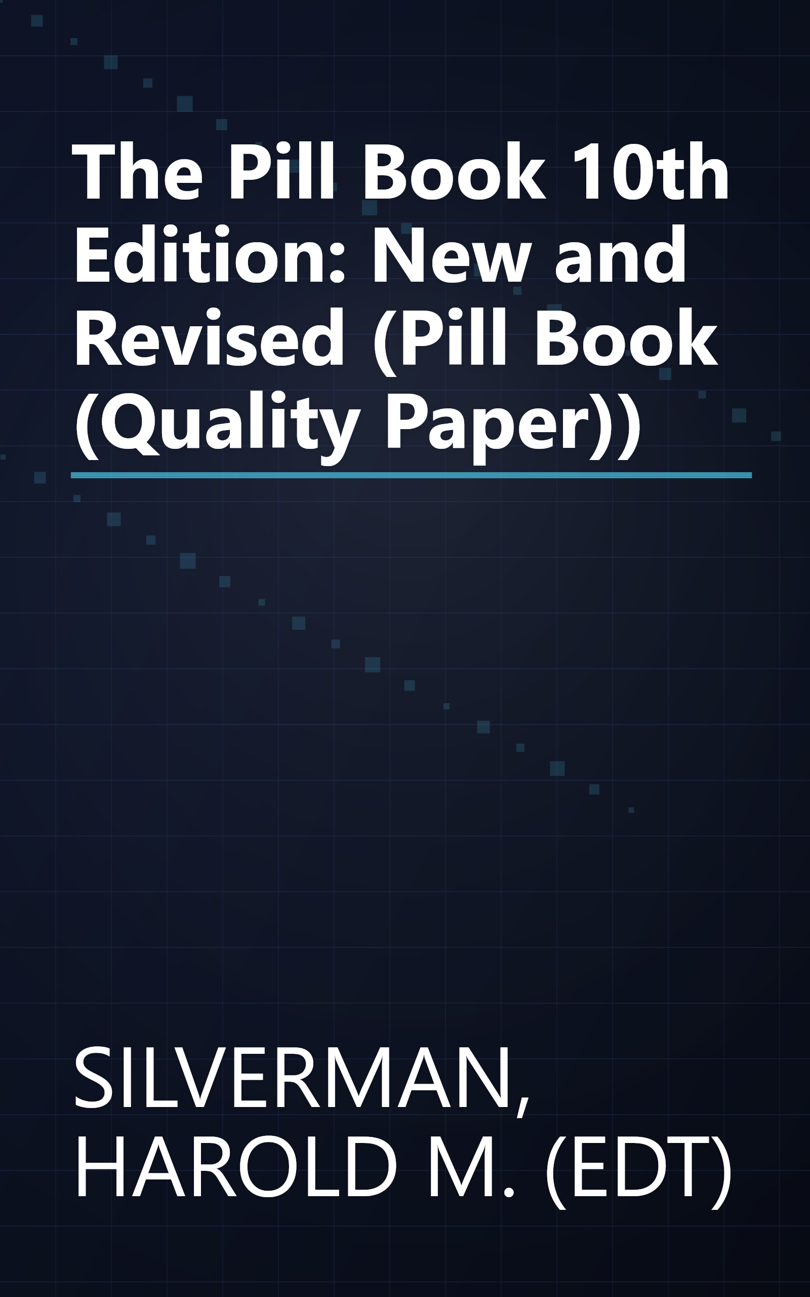 The Pill Book 10th Edition: New and Revised (Pill Book (Quality Paper)) book cover