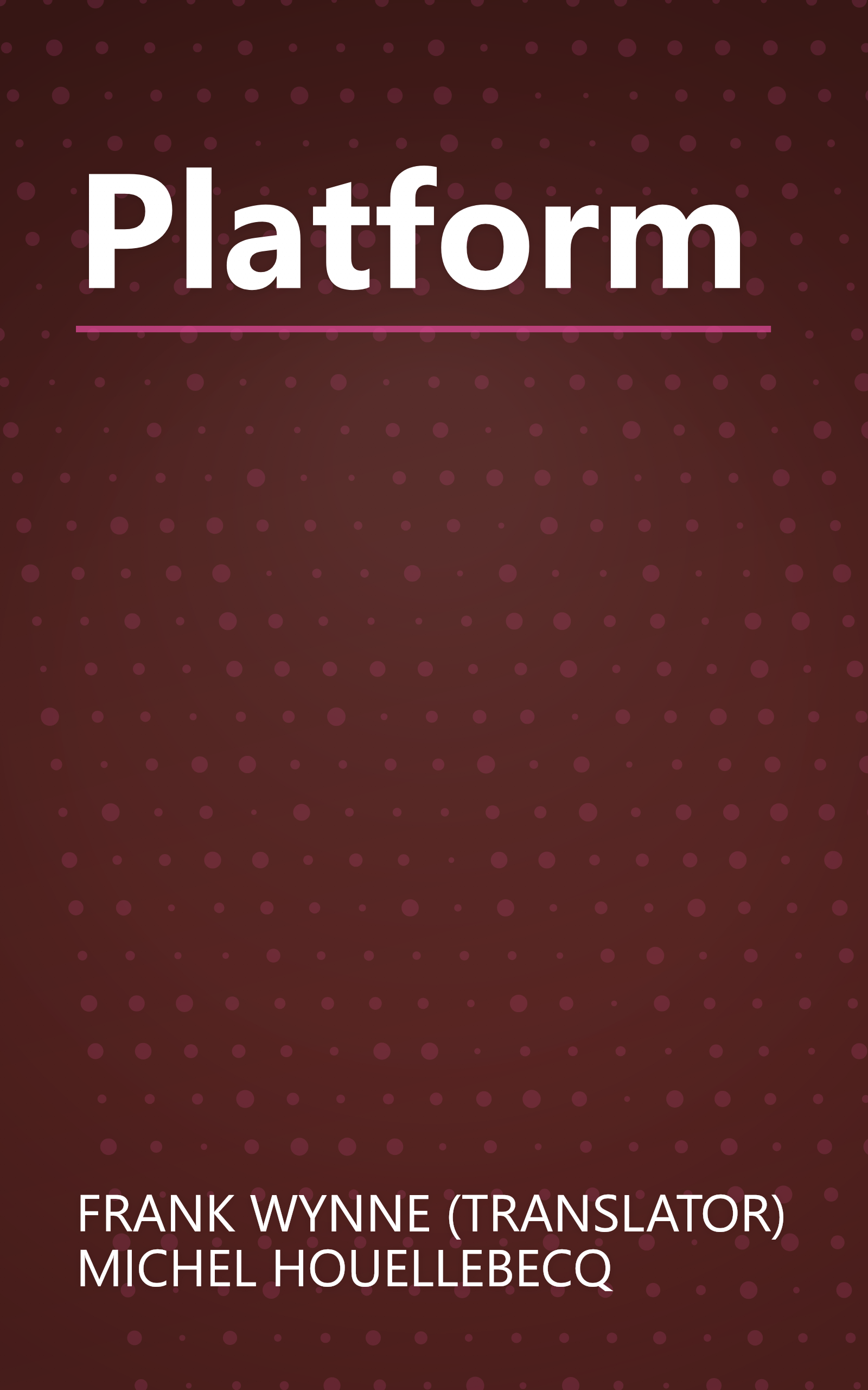 Platform book cover