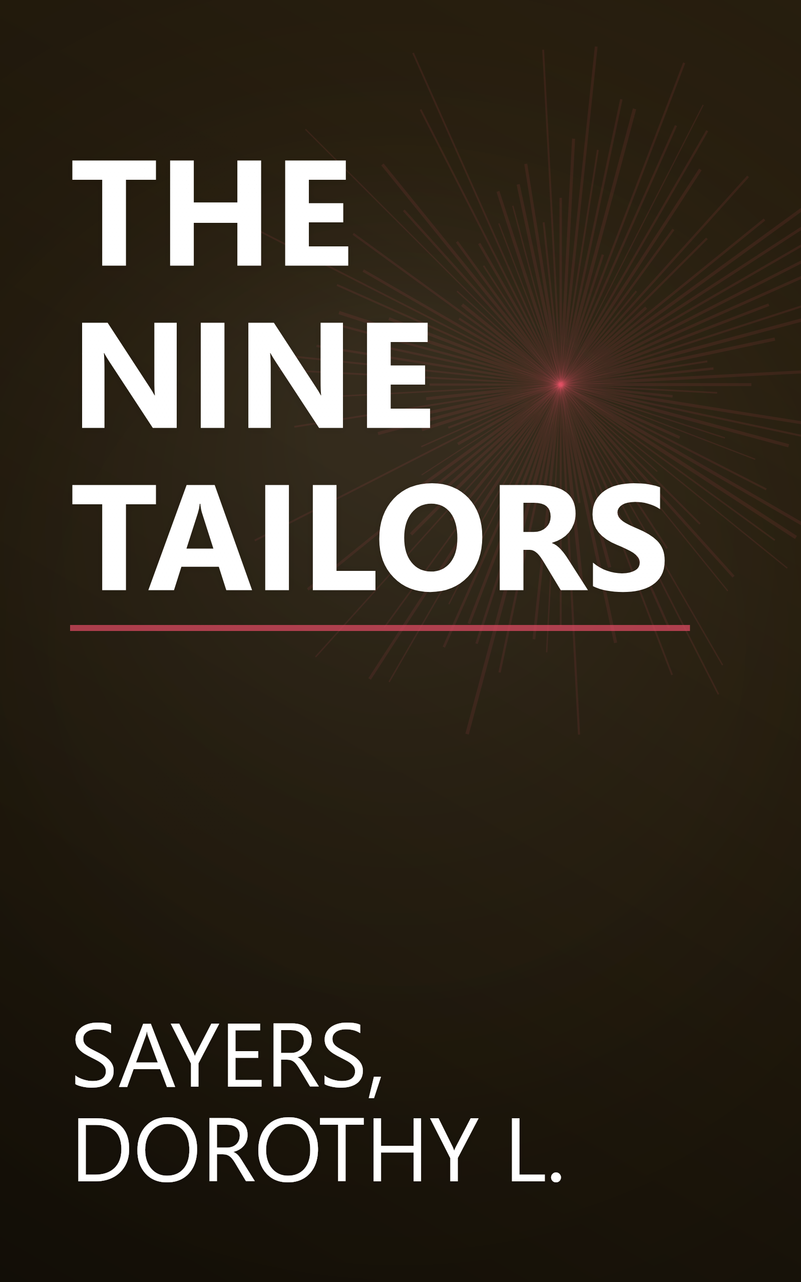 THE NINE TAILORS book cover
