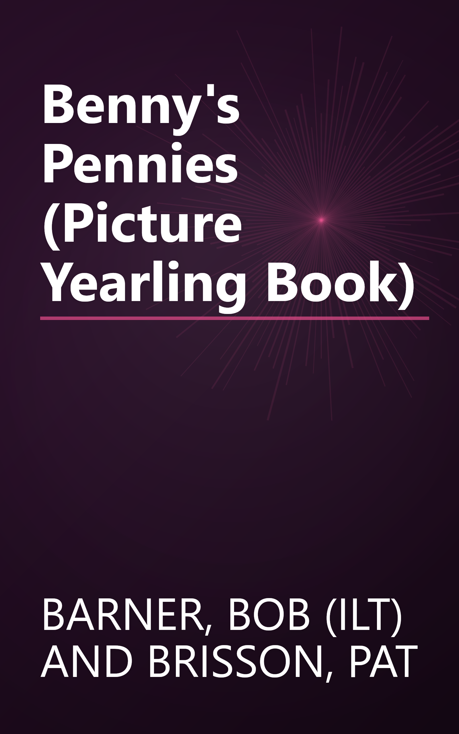 Benny's Pennies (Picture Yearling Book) book cover