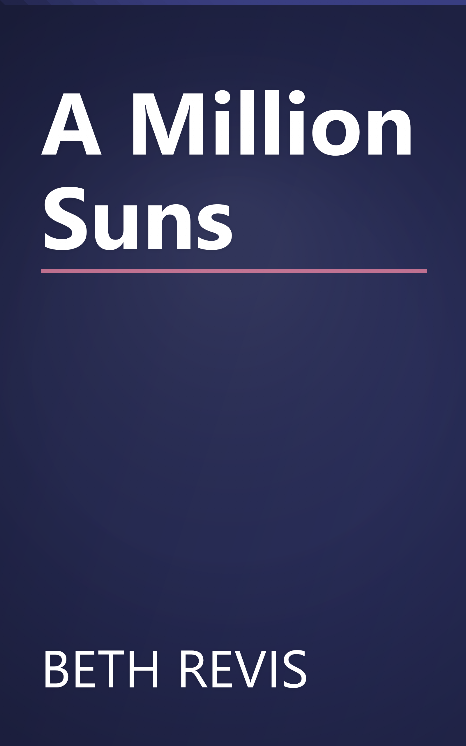 A Million Suns book cover