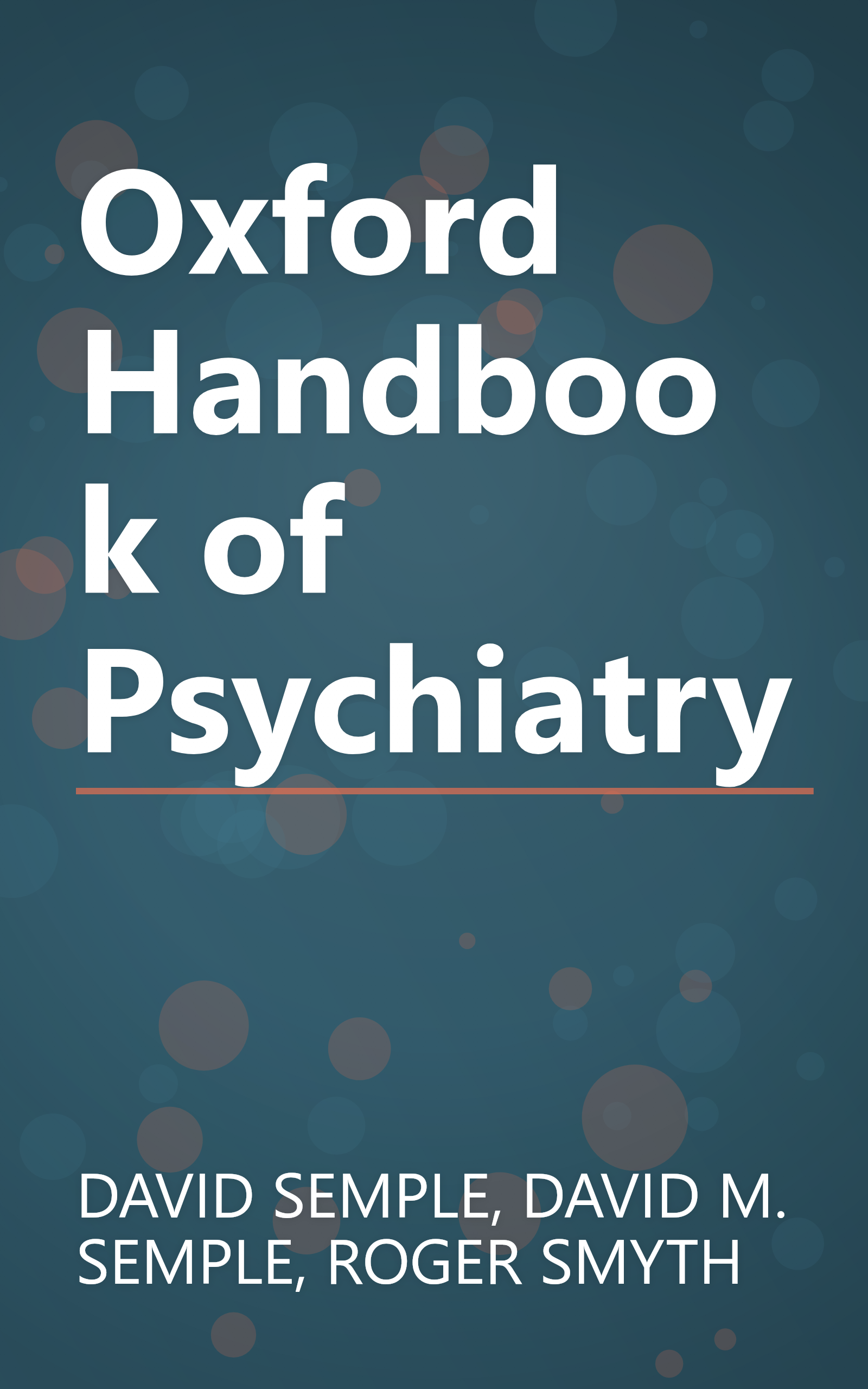 Oxford Handbook of Psychiatry book cover
