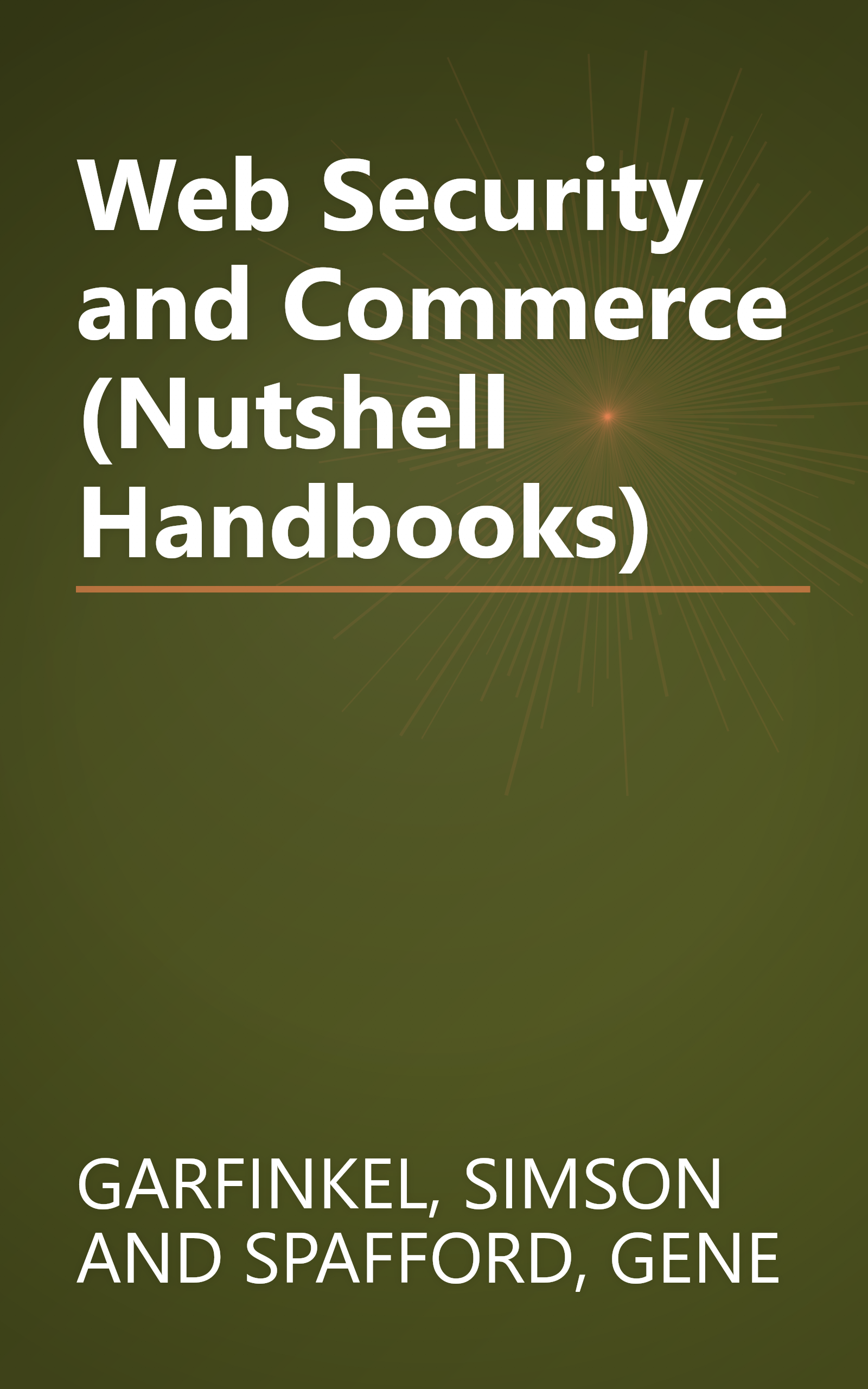 Web Security and Commerce (Nutshell Handbooks) book cover