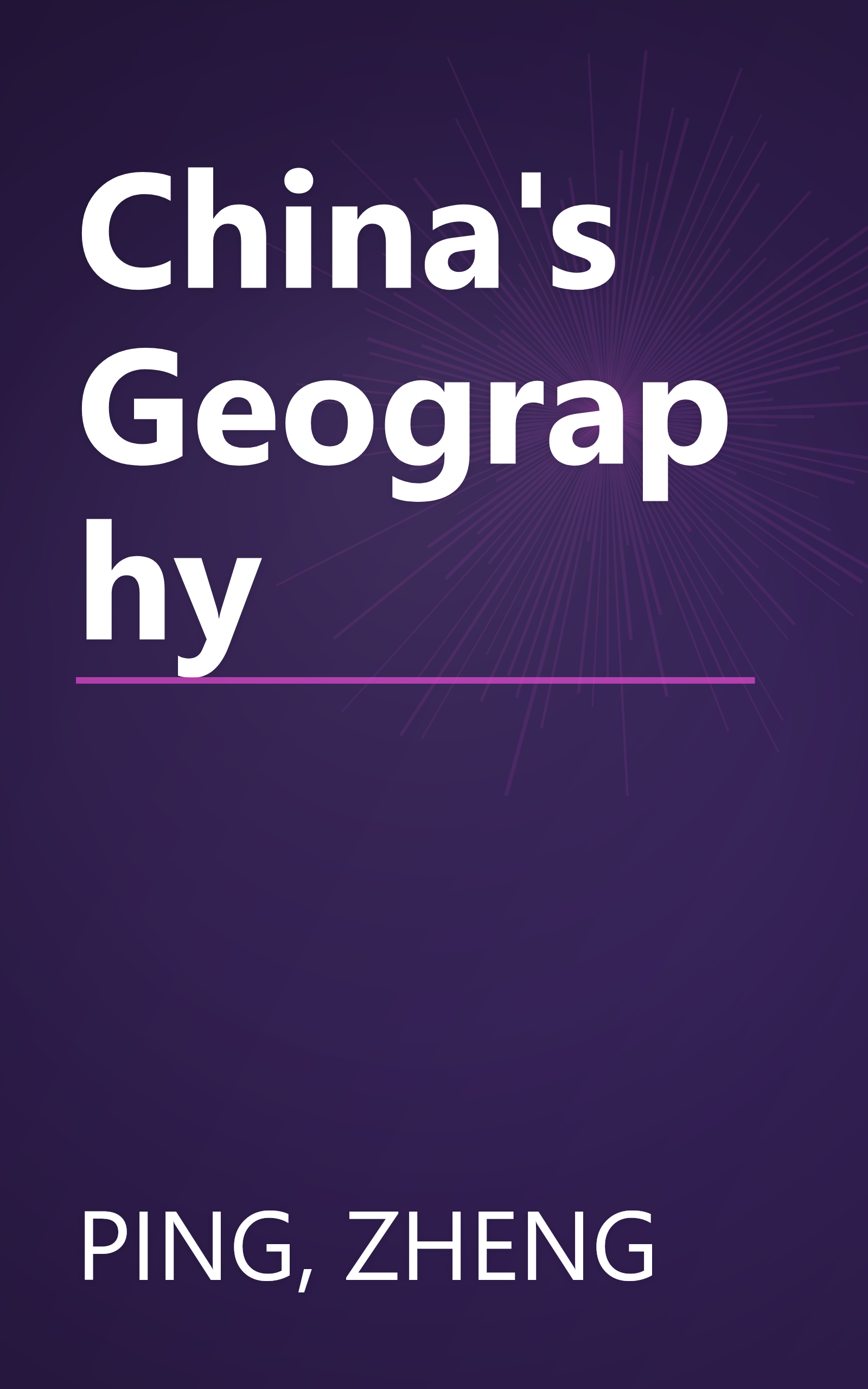 China's Geography book cover