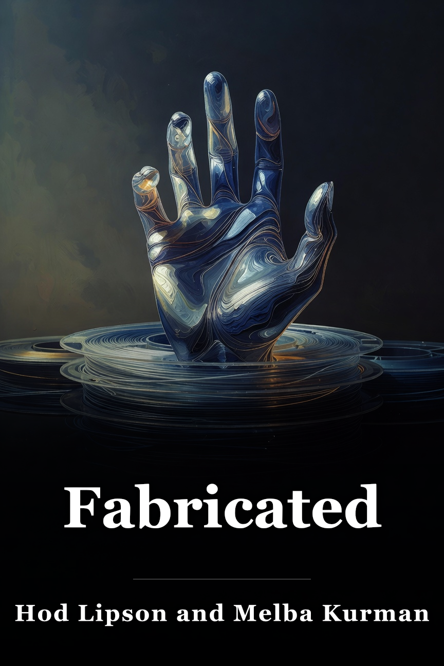 Fabricated book cover