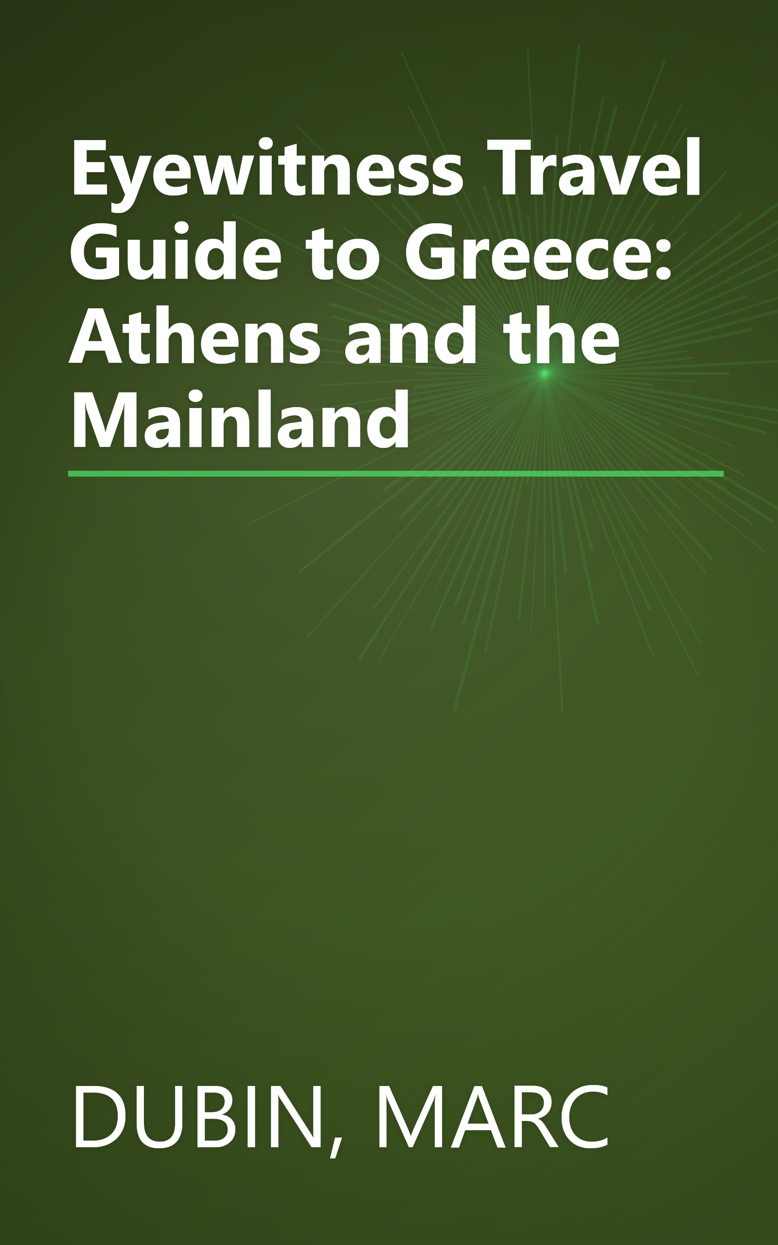 Eyewitness Travel Guide to Greece: Athens and the Mainland book cover