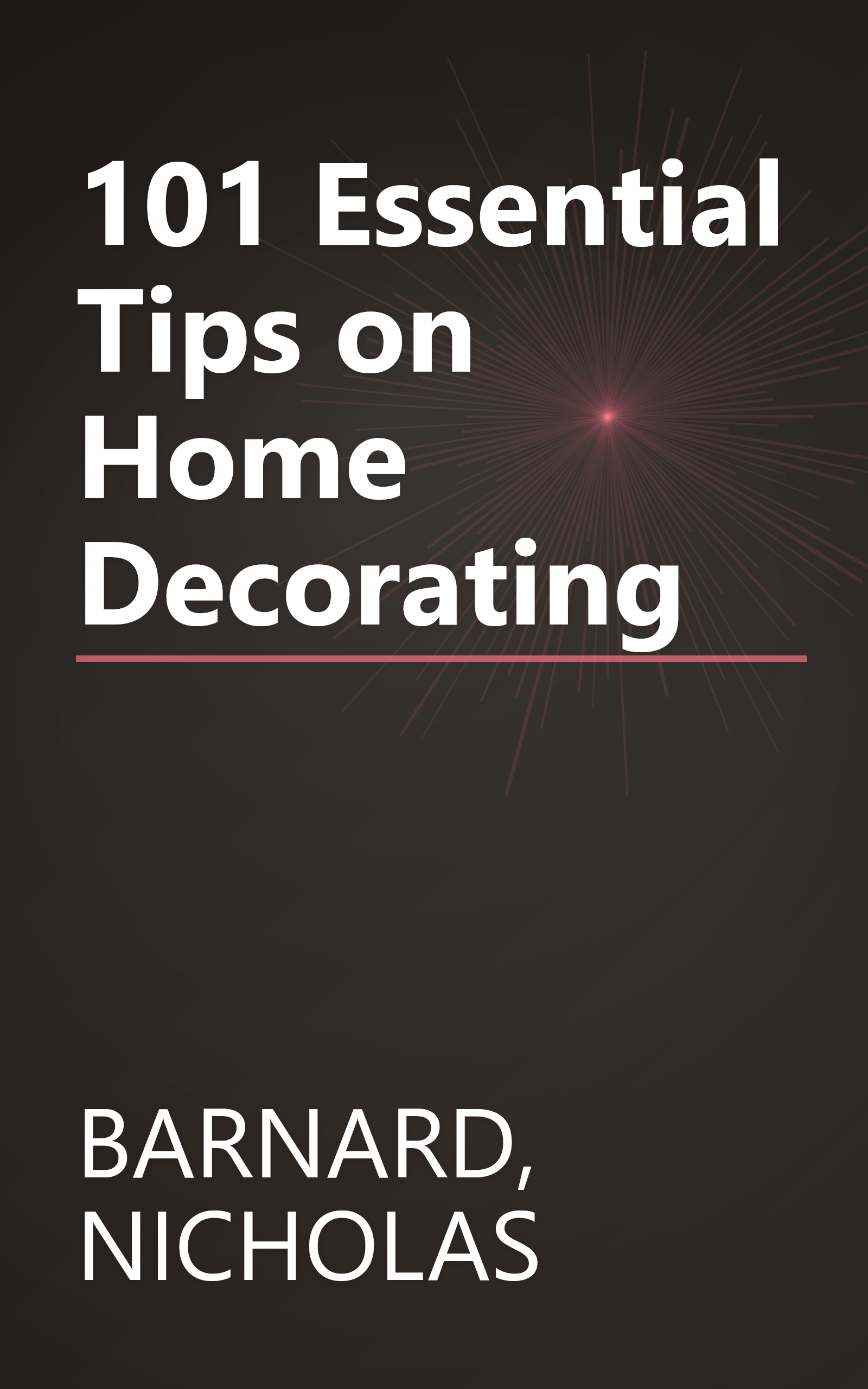 101 Essential Tips on Home Decorating book cover