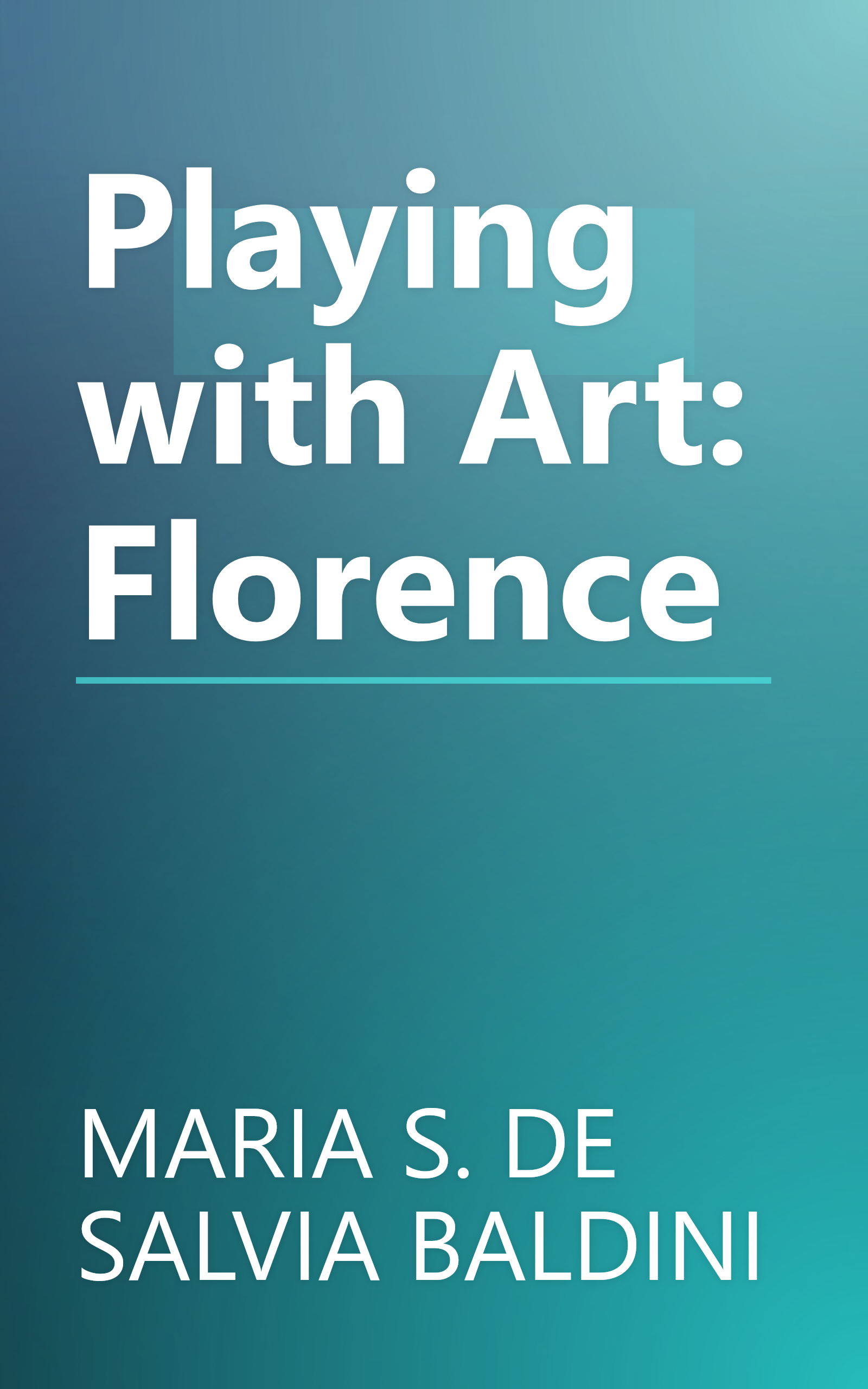 Playing with Art: Florence book cover
