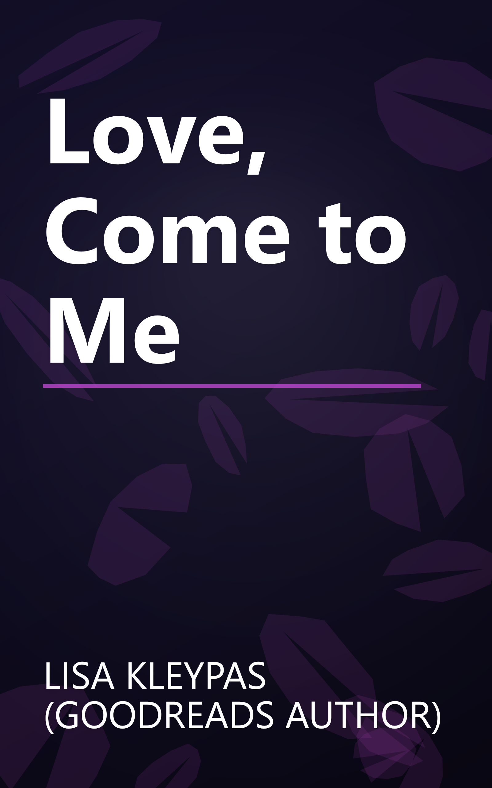 Love, Come to Me book cover
