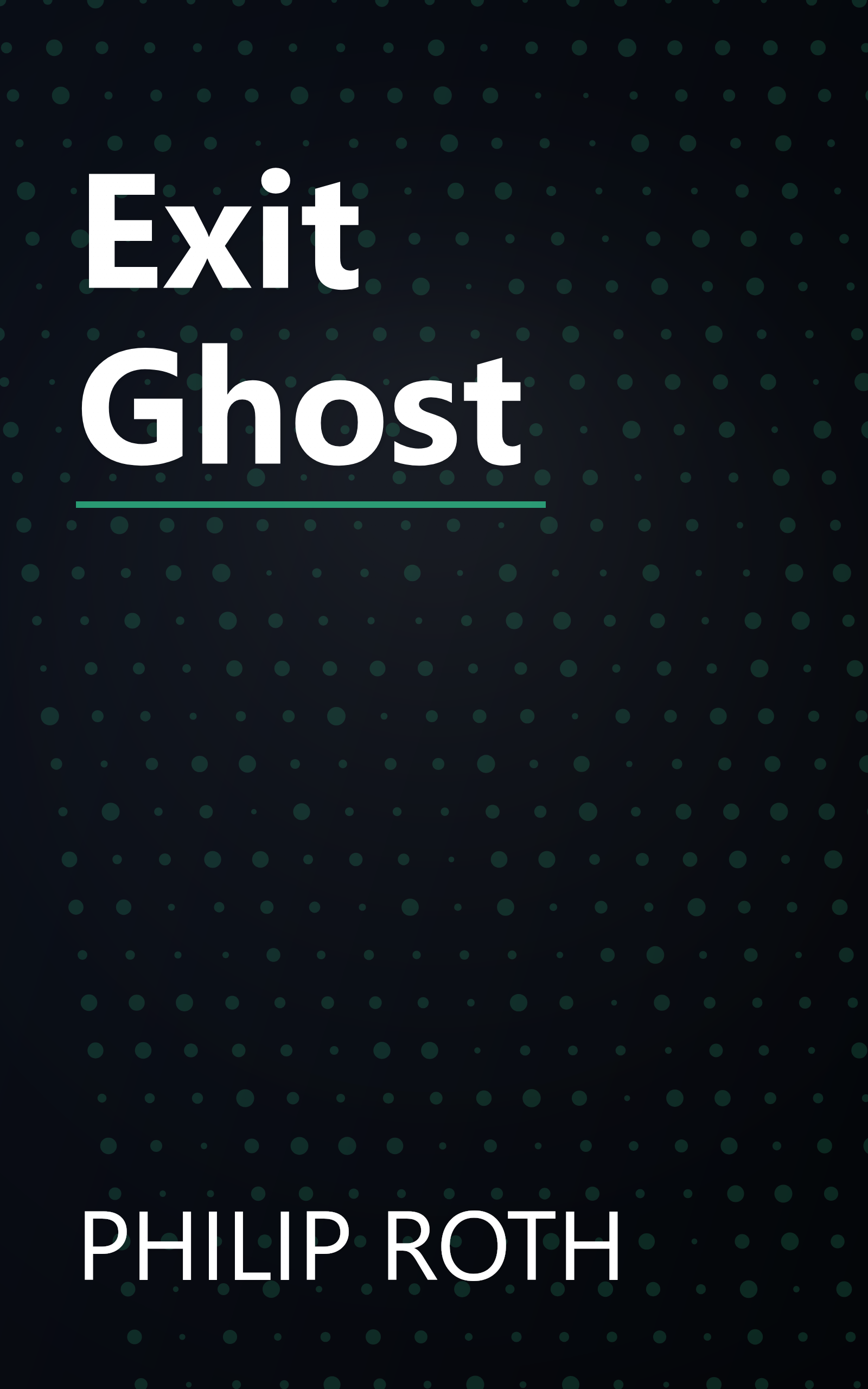 Exit Ghost book cover