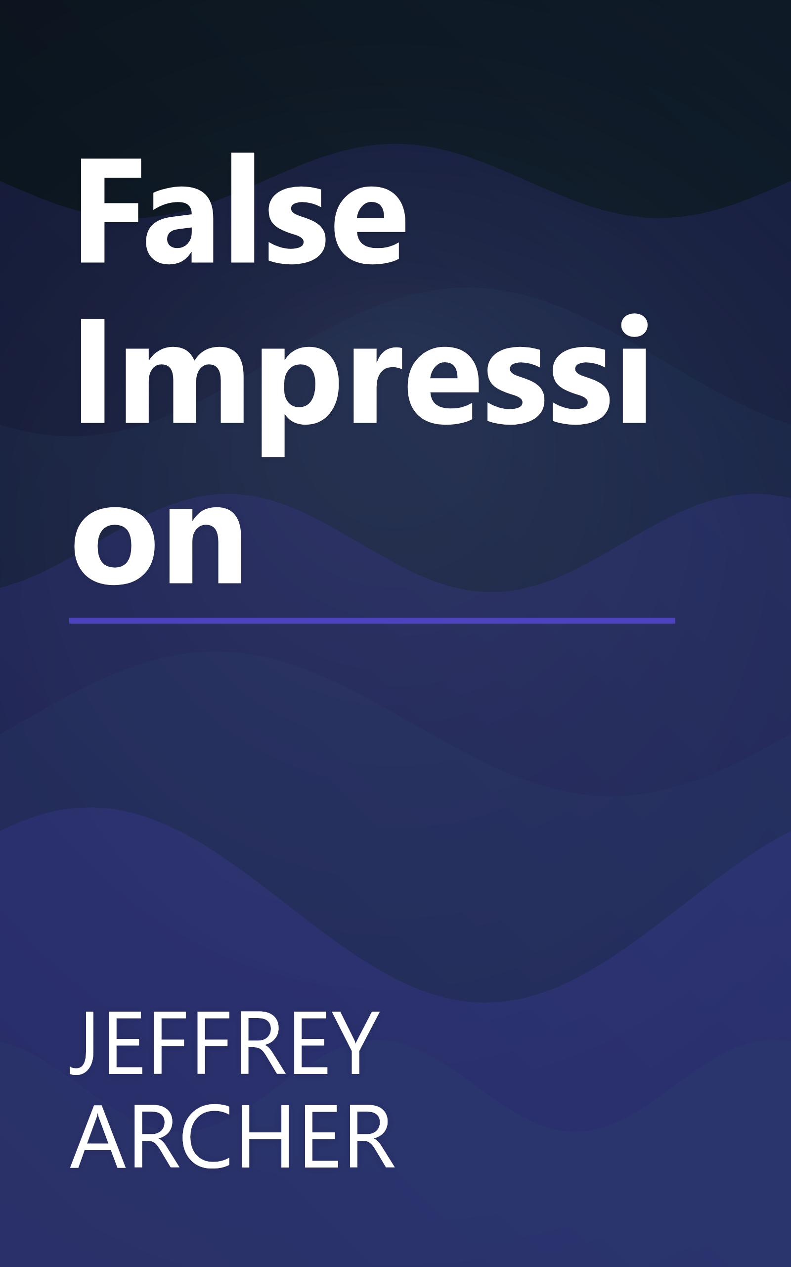 False Impression book cover