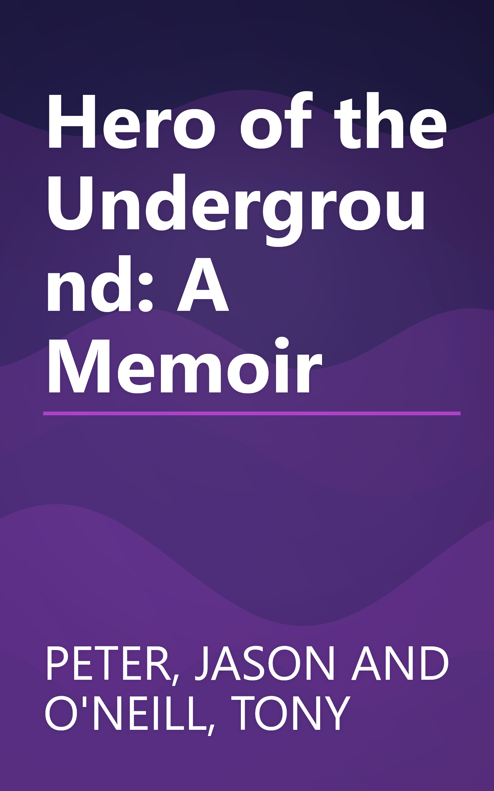 Hero of the Underground: A Memoir book cover