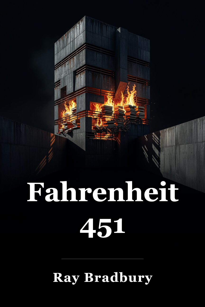 Fahrenheit 451 book cover