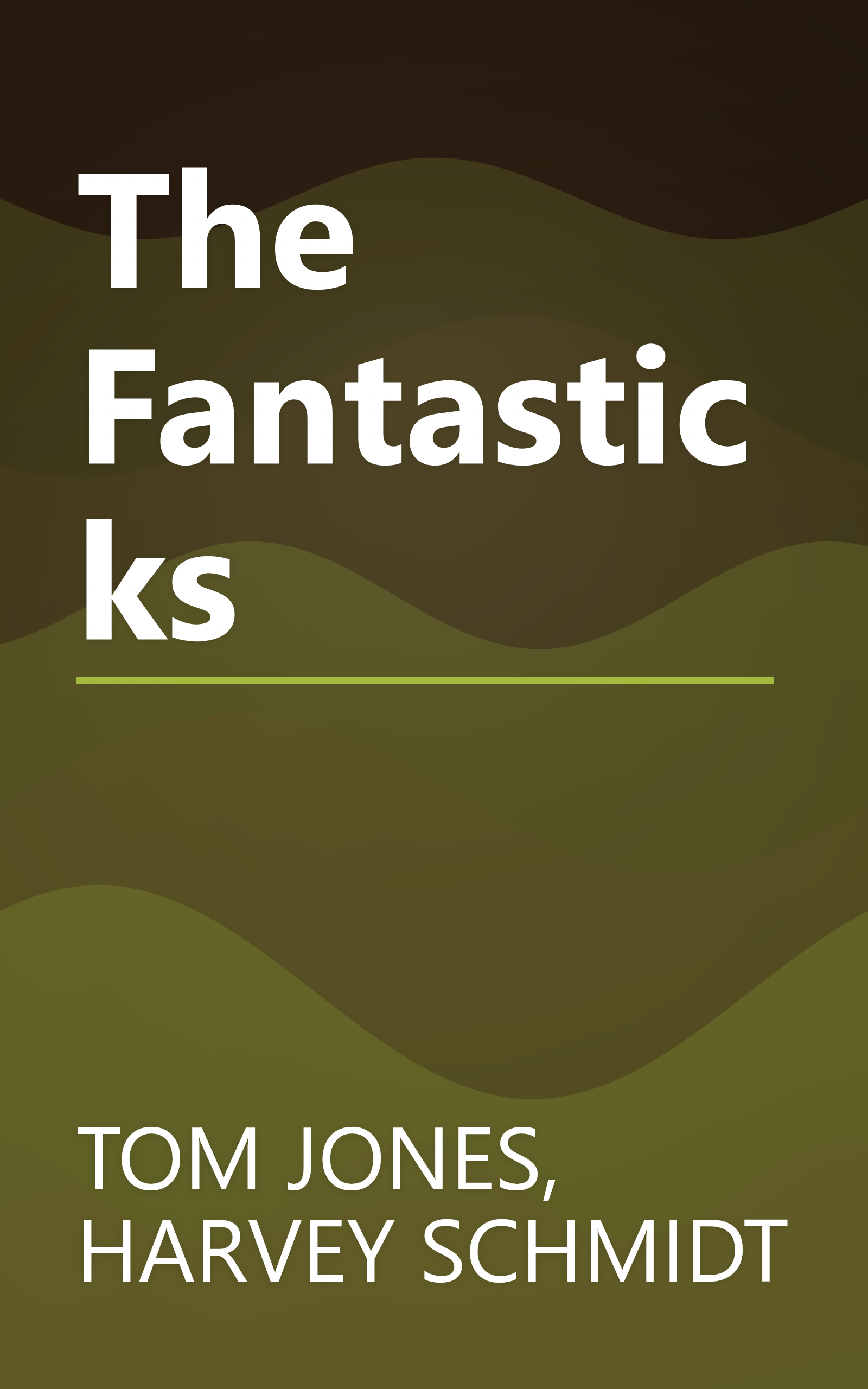 The Fantasticks book cover